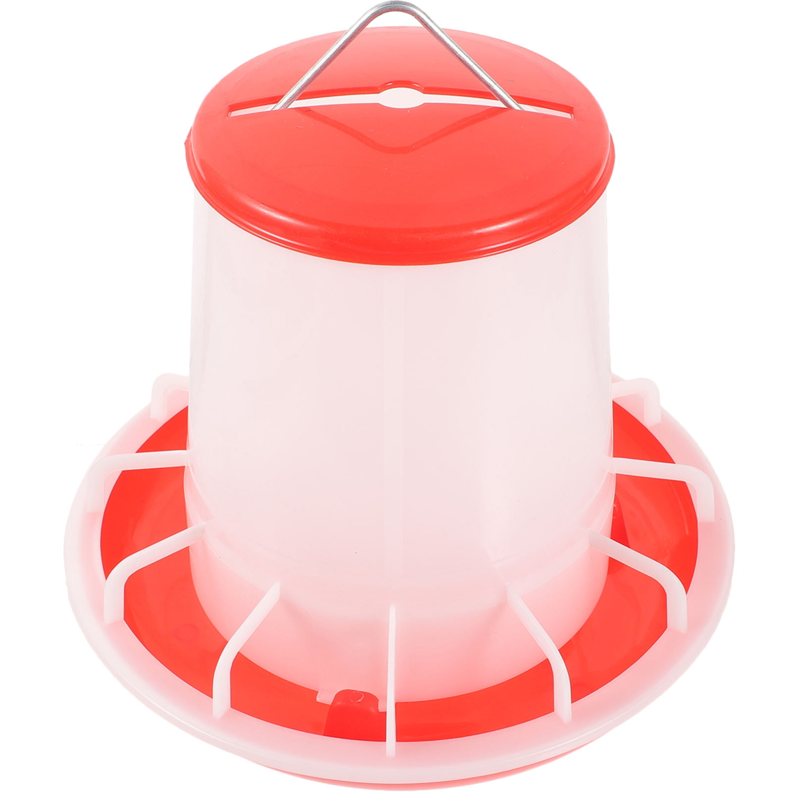 HOMEMAXS 2pcs Portable Poultry Feeder Chickens Ducks Geese Food ...