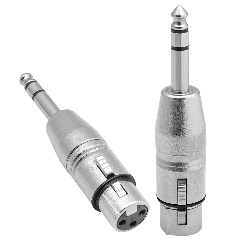 HOMEMAXS 2pcs Professional TRS to XLR Male to Female Balanced Audio ...