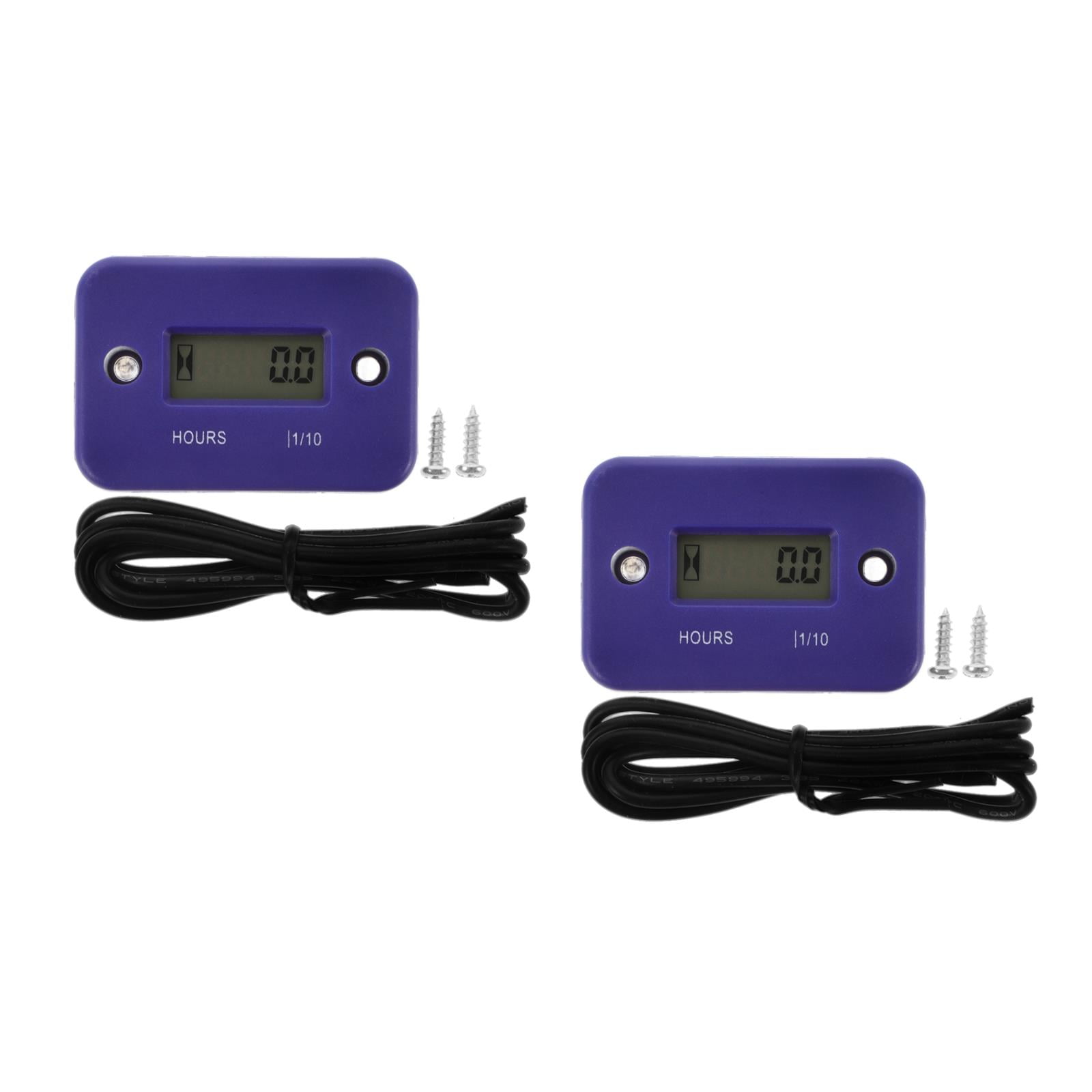 HOMEMAXS 2pcs Replacement Tachometer Motorcycle Speedometer Marine ...