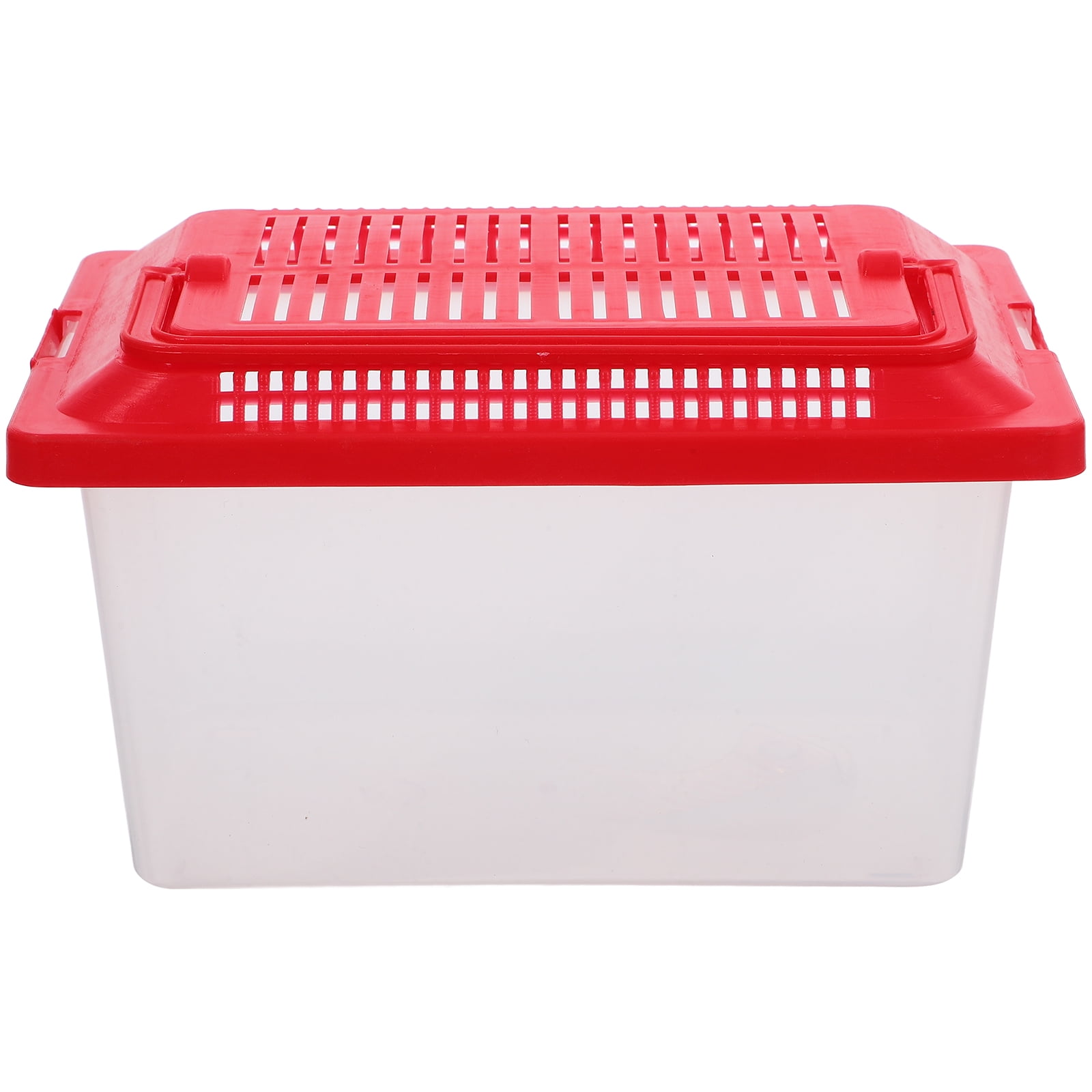 HOMEMAXS 2pcs Reptile Tortoise Tank Goldfish Feeding Box Climbing Pet ...