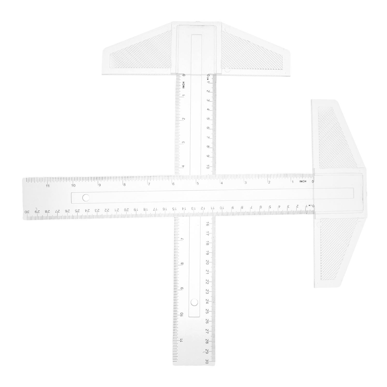 HOMEMAXS 2pcs Rulers Marking T Ruler T Shaped Ruler Portable T Ruler ...