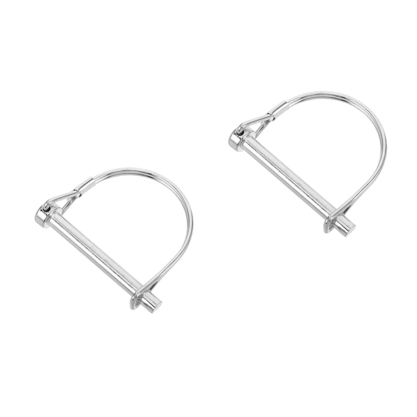 2pcs Safety Pins Coupler Pin Hitch Pin Locking Pin Hitch Pin Wire Lock ...