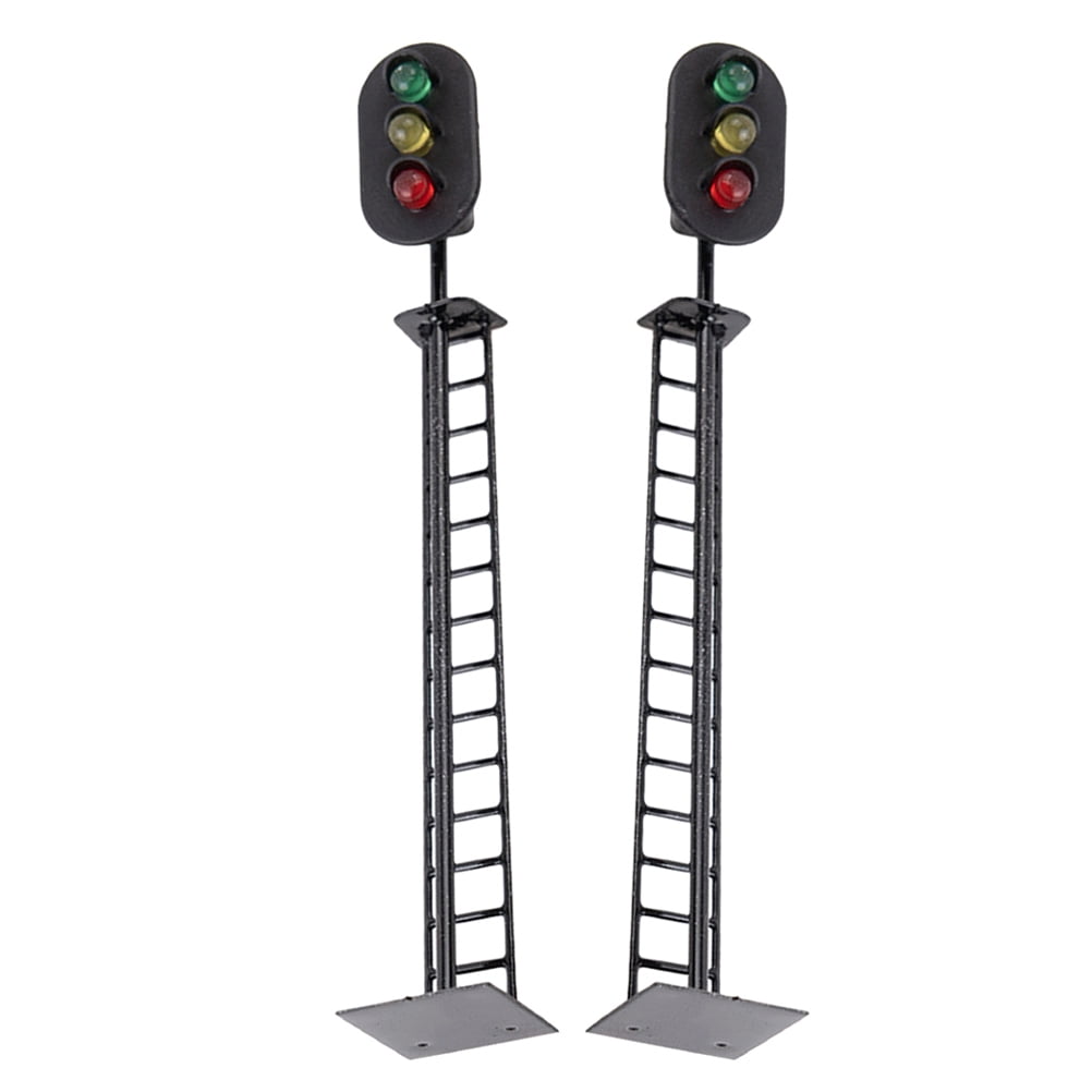 HOMEMAXS 2pcs Sand Table Traffic Lamp Miniature Traffic Light Model ...
