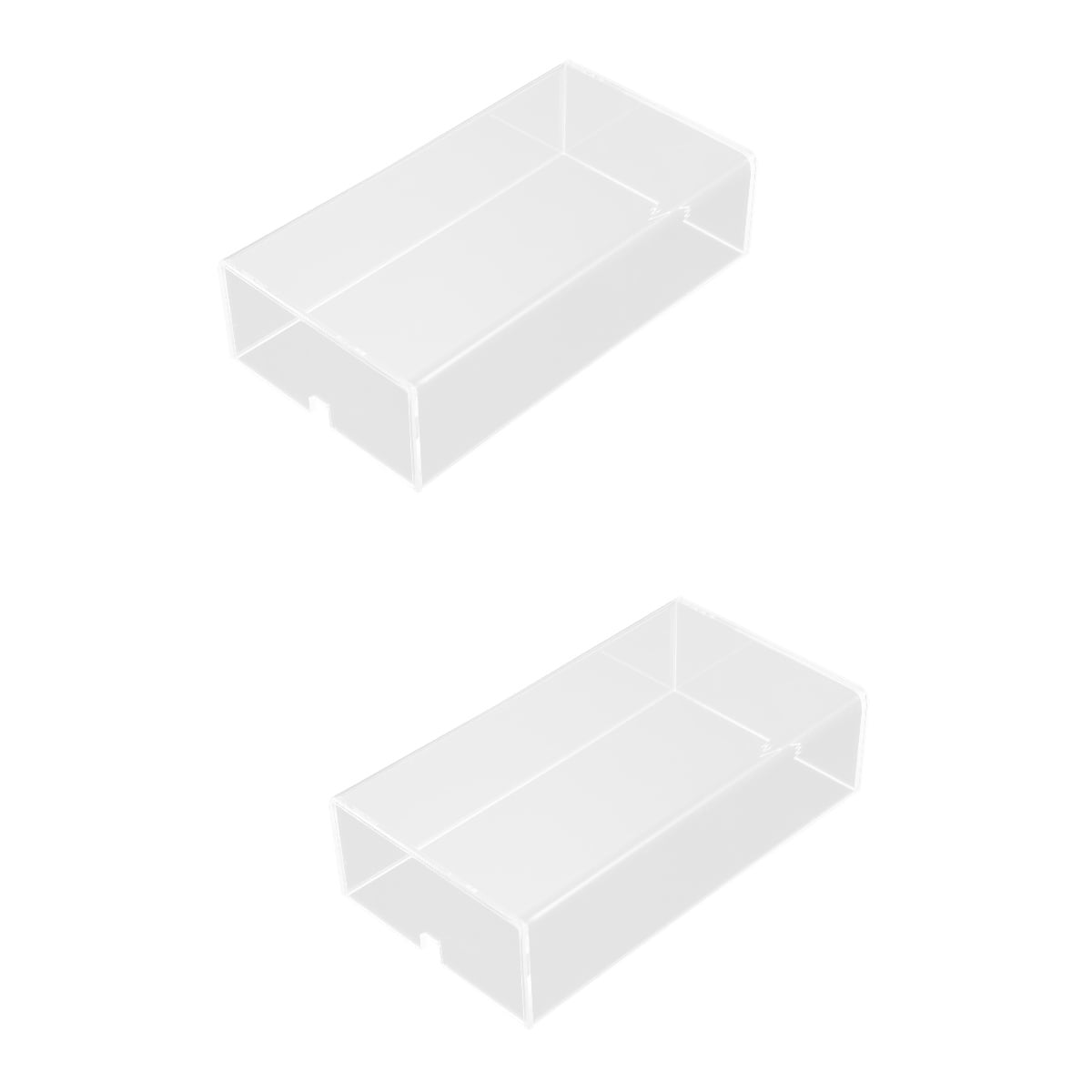 HOMEMAXS 2pcs Scratch Proof Acrylic Mouse Cover Clear Acrylic Mouse ...