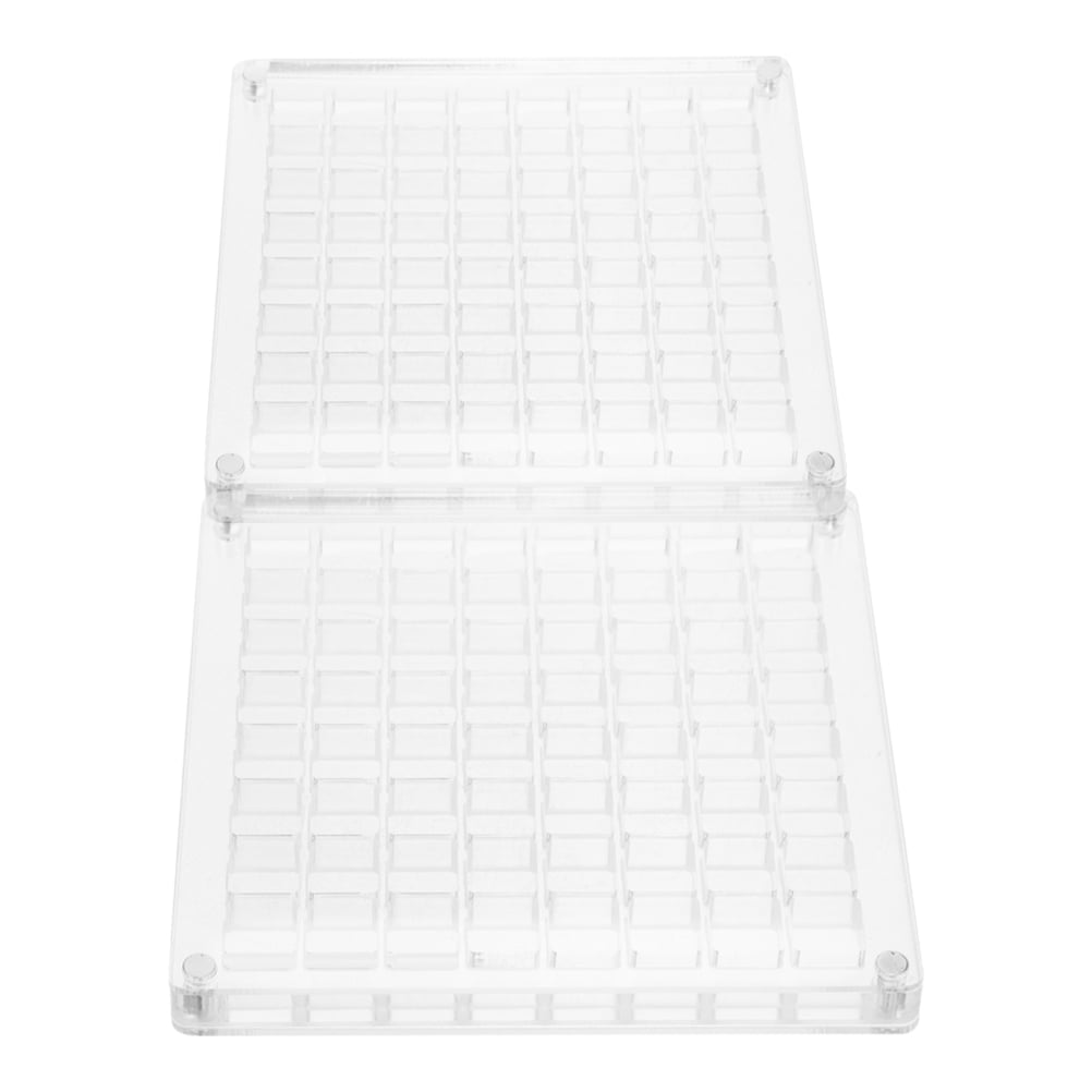 HOMEMAXS 2pcs Seashell Storage Box Acrylic Shell Organizer Collection ...