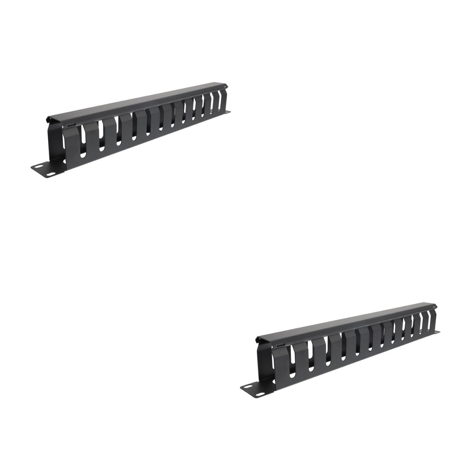 HOMEMAXS 2pcs Server Rack Wire Management System -slot Network Cable ...