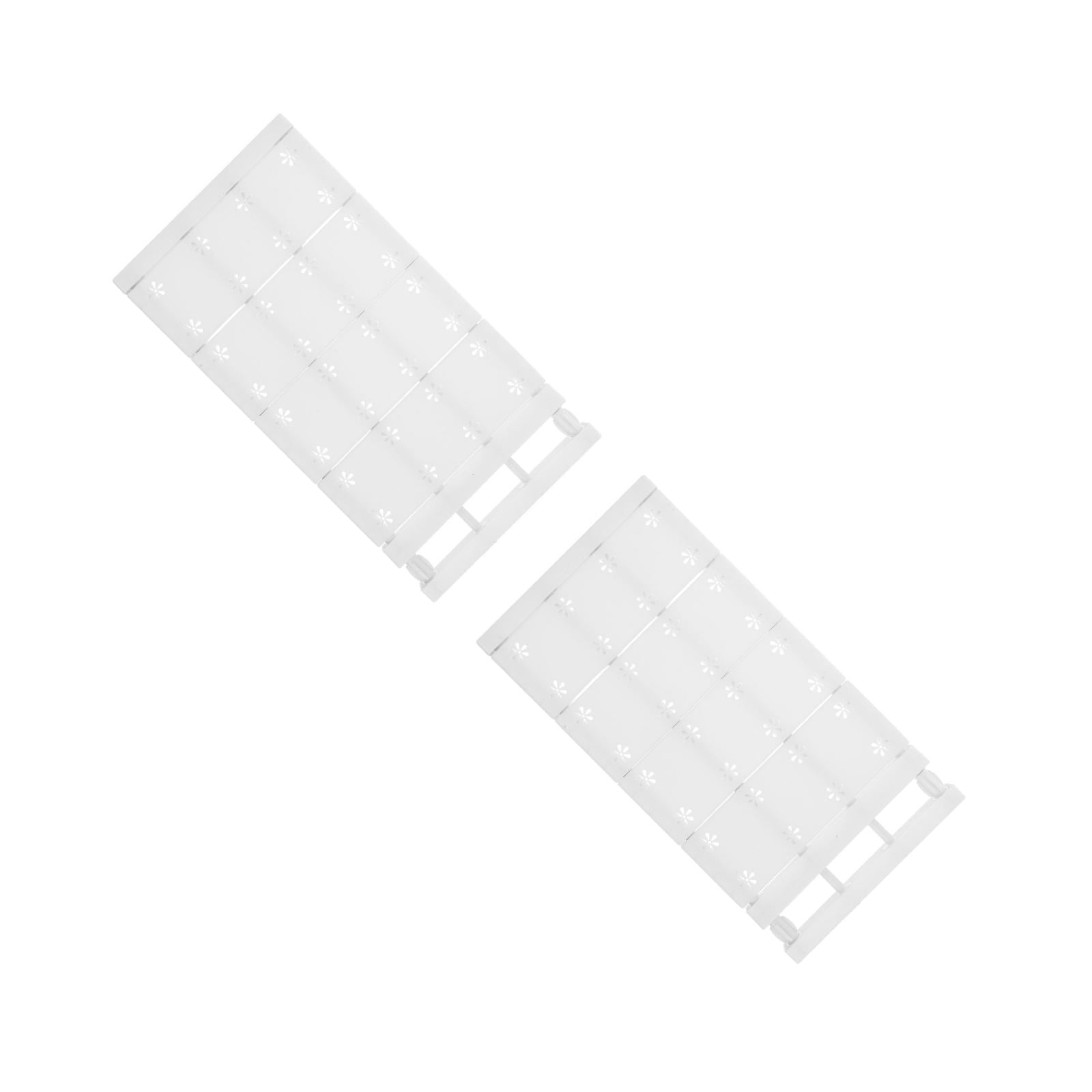 HOMEMAXS 2pcs Shelf Divider Expandable Shelf Small Locker Organizer ...