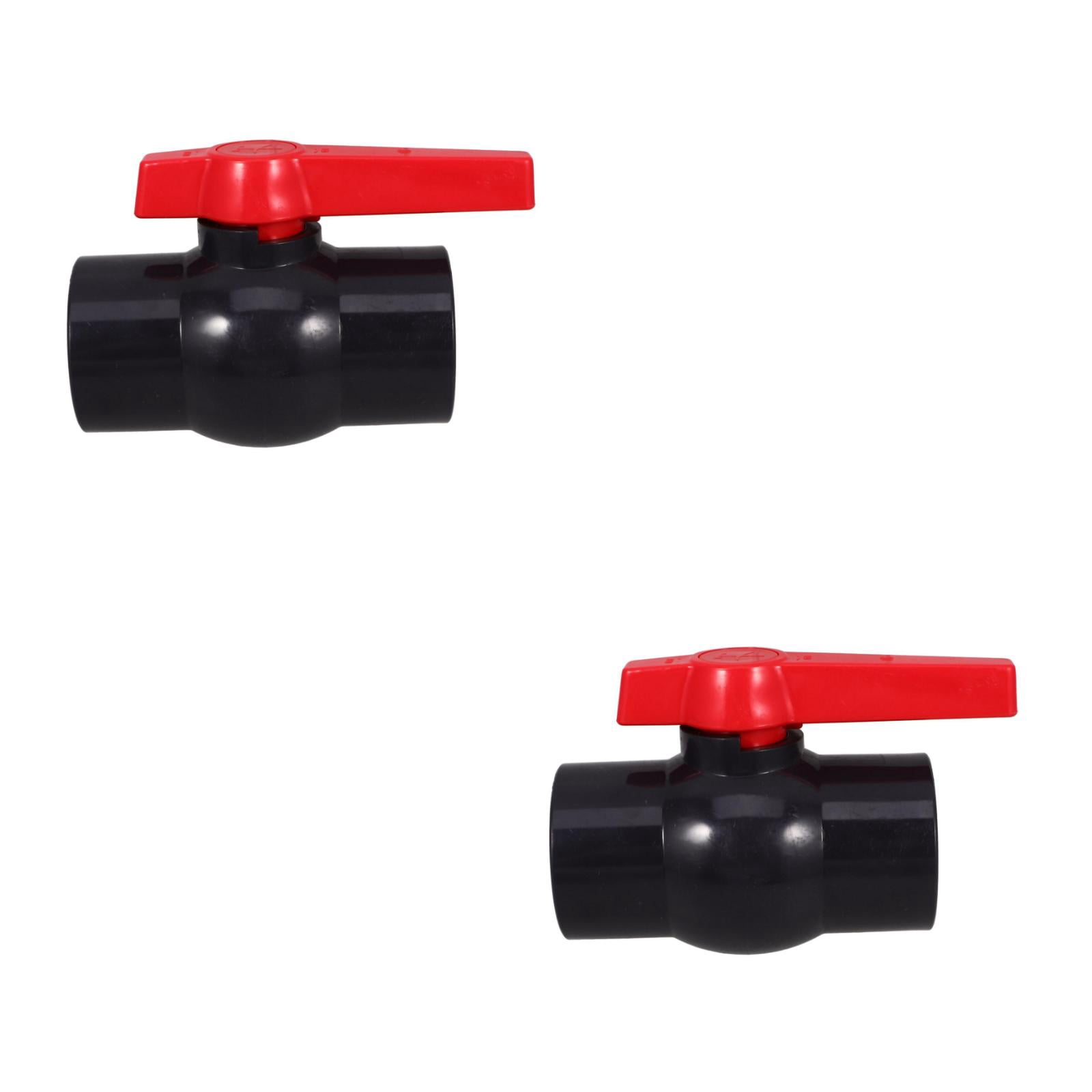 HOMEMAXS 2pcs Shut Off Valve Washer Water Pipe Fitting Flow Control ...