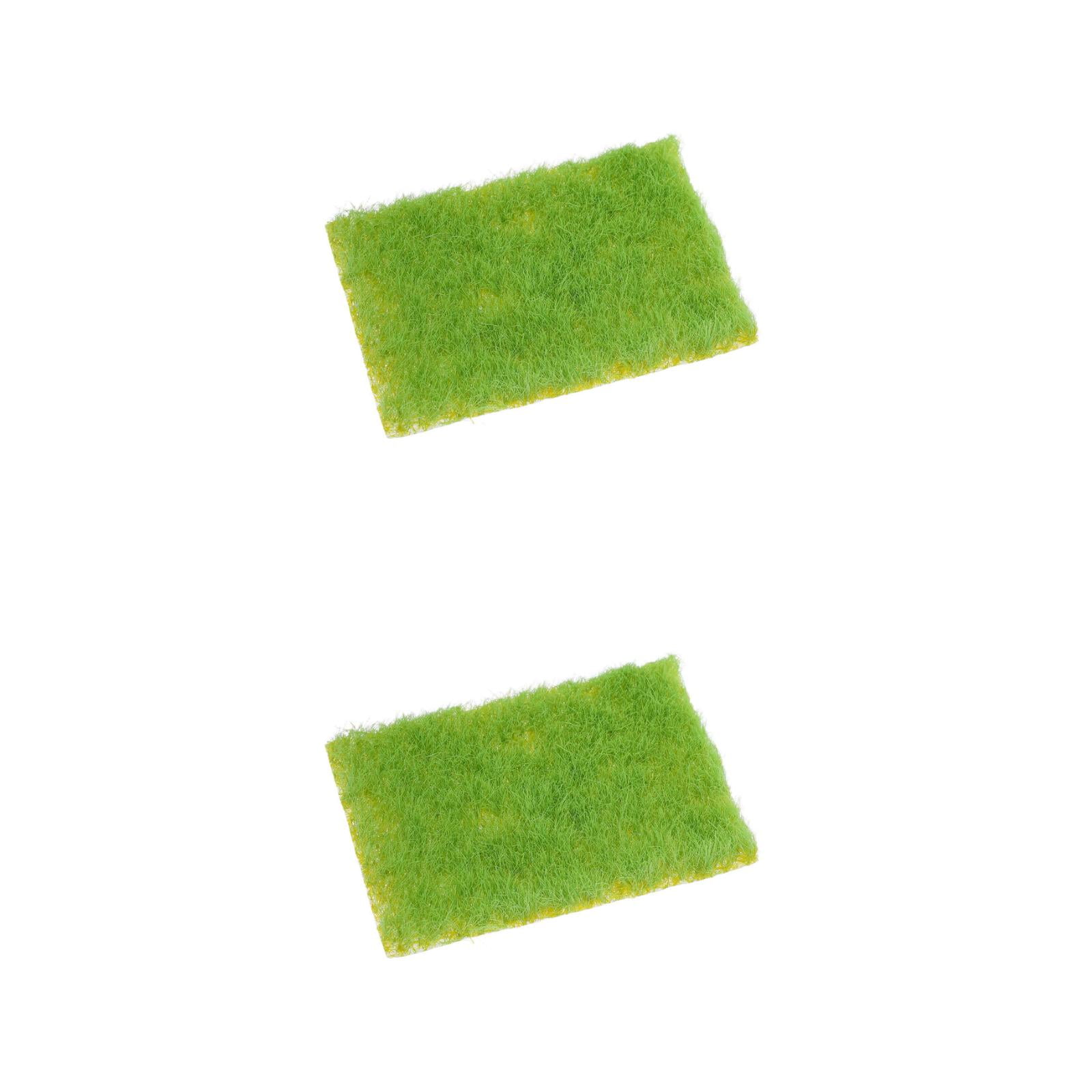HOMEMAXS 2pcs Simulated Grass Cluster DIY Miniature Grass Cluster ...