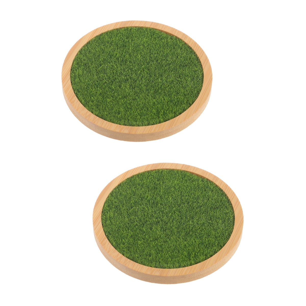 HOMEMAXS 2pcs Simulation Grass Display Stand Collections Display Grass ...