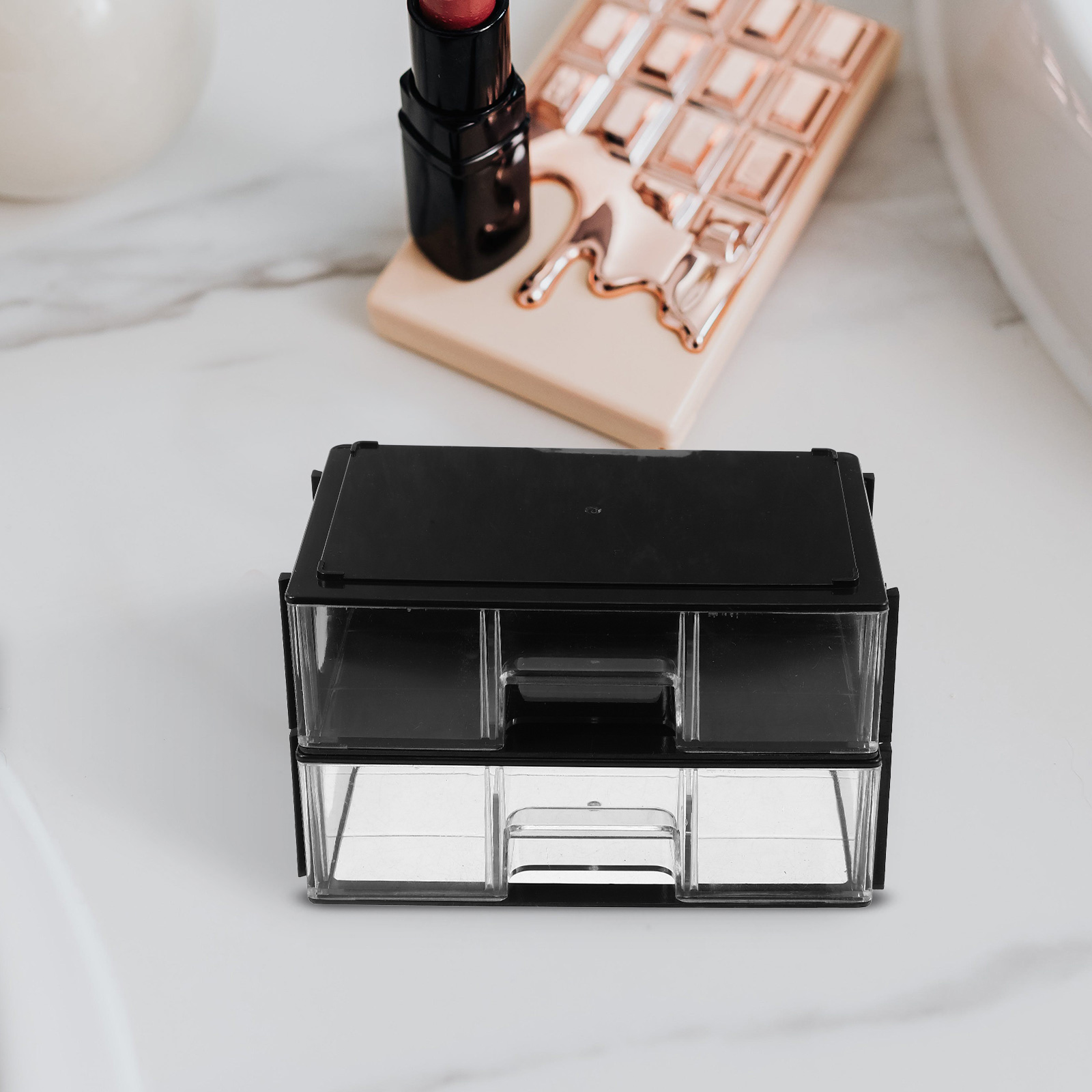 HOMEMAXS 2pcs Small Boxes Craft Containers Storage Decor Vintage ...