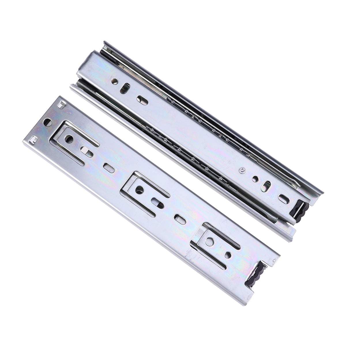 2pcs Small Drawer Slides 8 Inches 200mm Steel Ball Bearing Slider ...