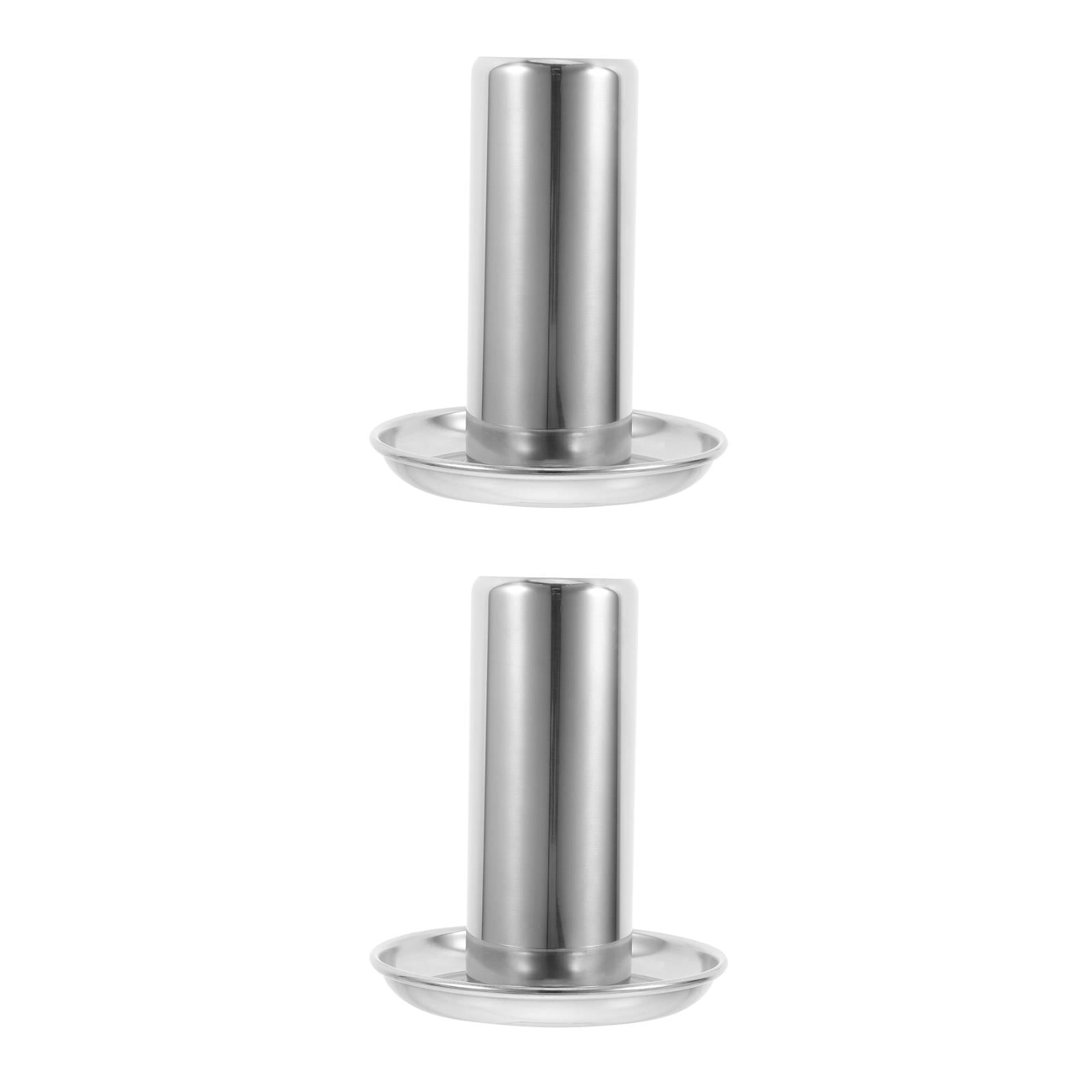 HOMEMAXS 2pcs Stainless Steel Beer Can Chicken Holder For Grill Smoker ...