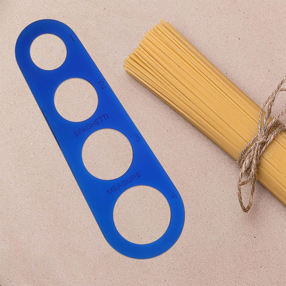 HOMEMAXS 2pcs Stainless Steel Spaghetti Measure Tool 4-Hole Pasta ...