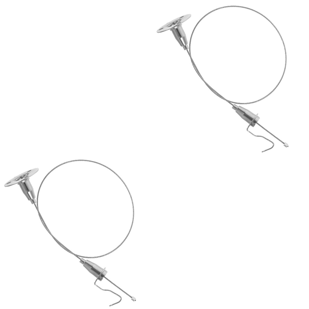 HOMEMAXS 2pcs Stainless Steel Wire Rope Gallery Exhibition Frame ...