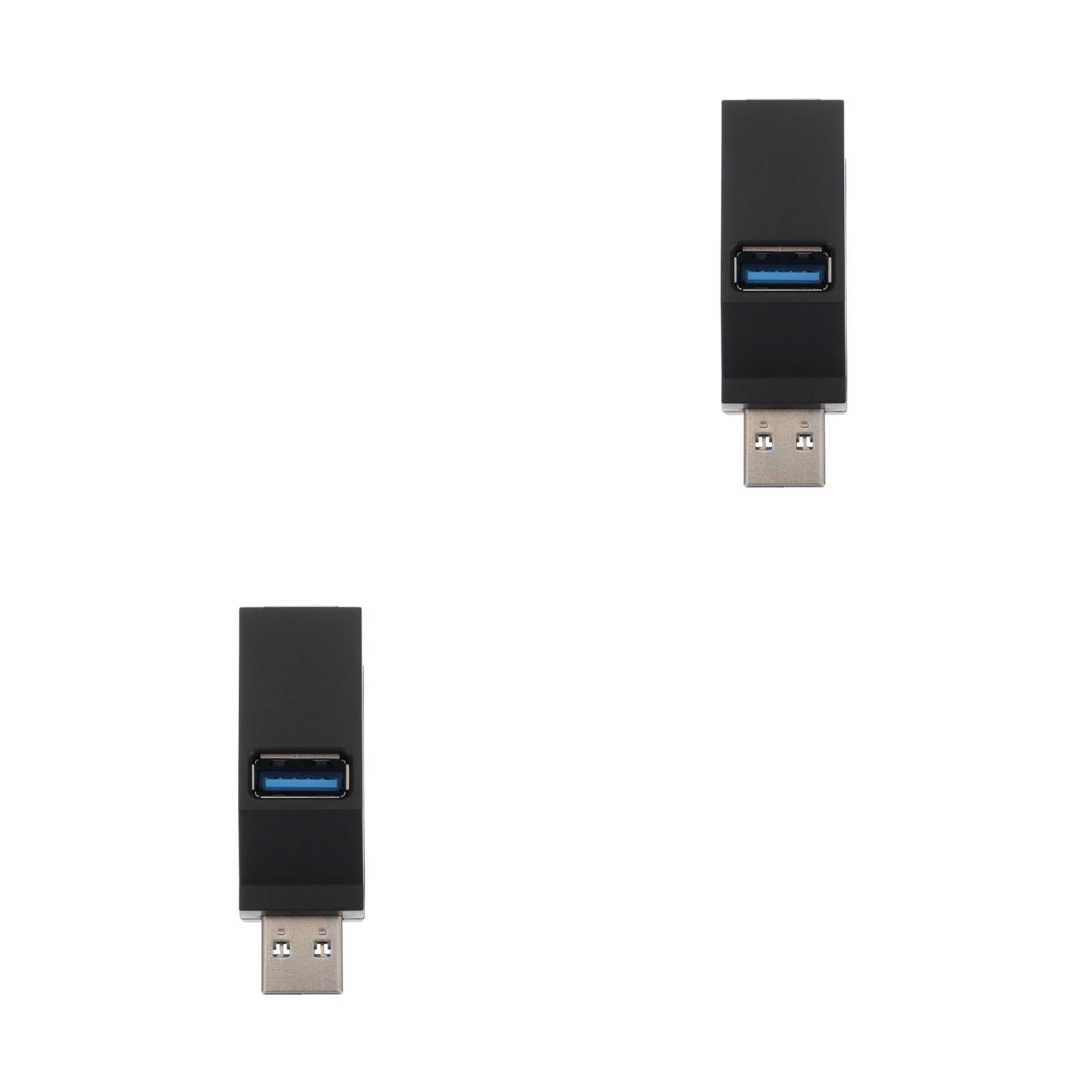 2pcs Standard USB Hub 3-Port Multifunction Hub USB Splitter Charging ...