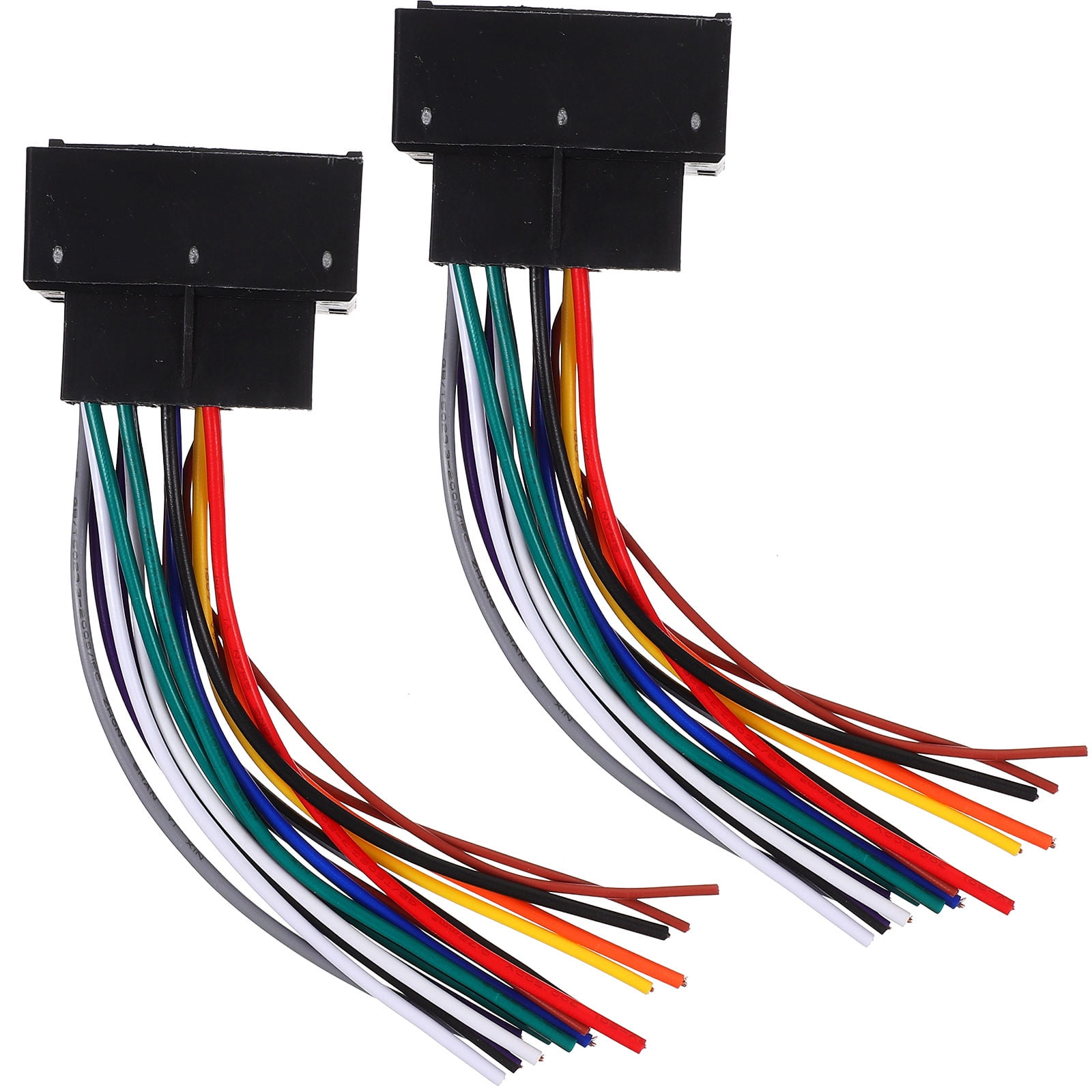 HOMEMAXS 2pcs Stereo Wire Harness Radio Wire Harness Radio Harness ...