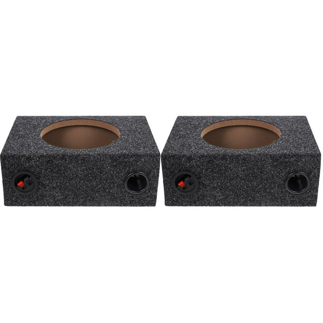 HOMEMAXS 2pcs Sub Box Single Cab Sub Box 8 Inch Car Subwoofer Enclosure ...