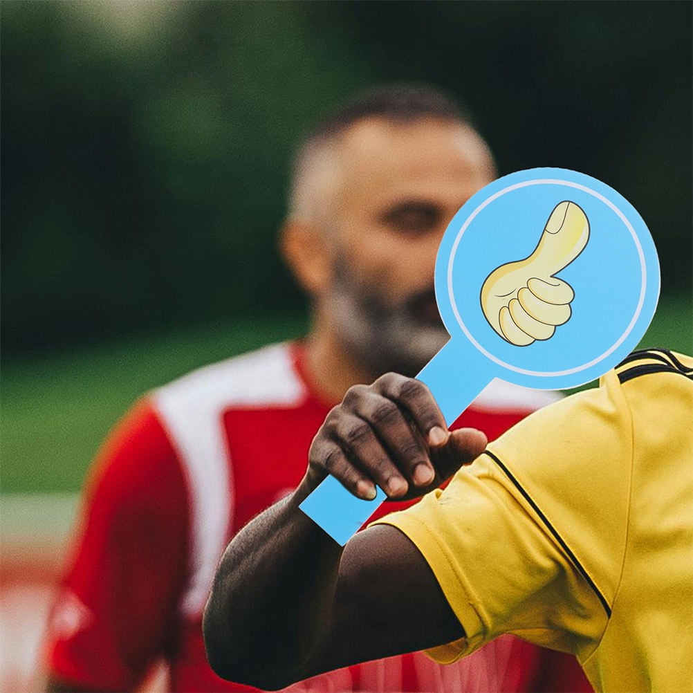 HOMEMAXS 2pcs Teacher Voting Paddles Thumbs Down And Thumbs Up Signs ...