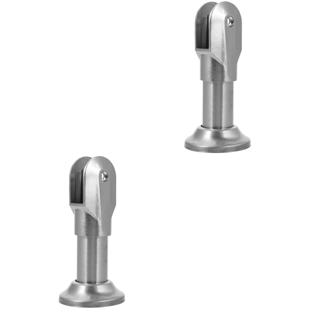 HOMEMAXS 2pcs Toilet Partition Support Foot U-shaped Restroom Partition ...