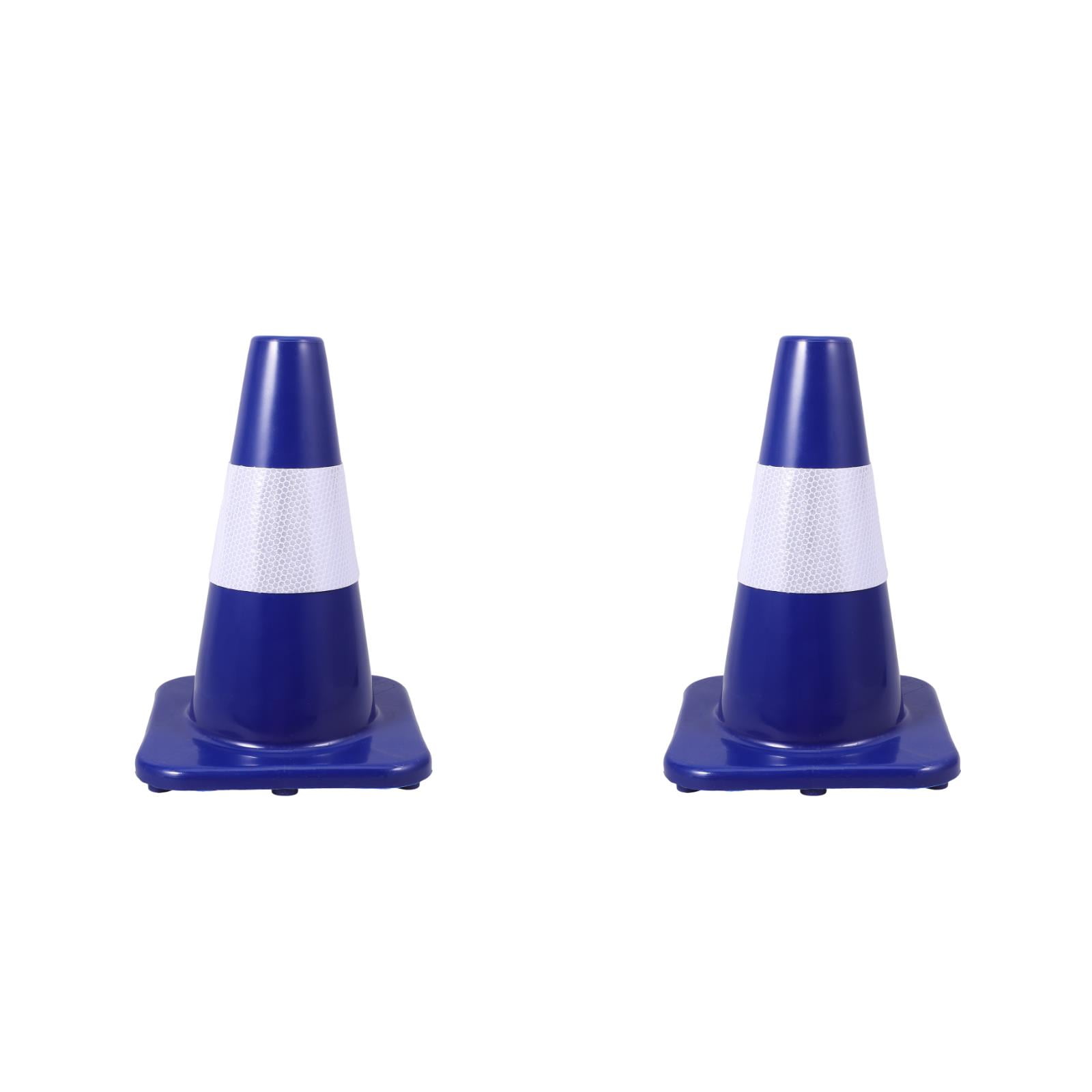 HOMEMAXS WORGEOUS 2pcs Traffic Cones Plastic Road Cone Pvc Safety Cones ...