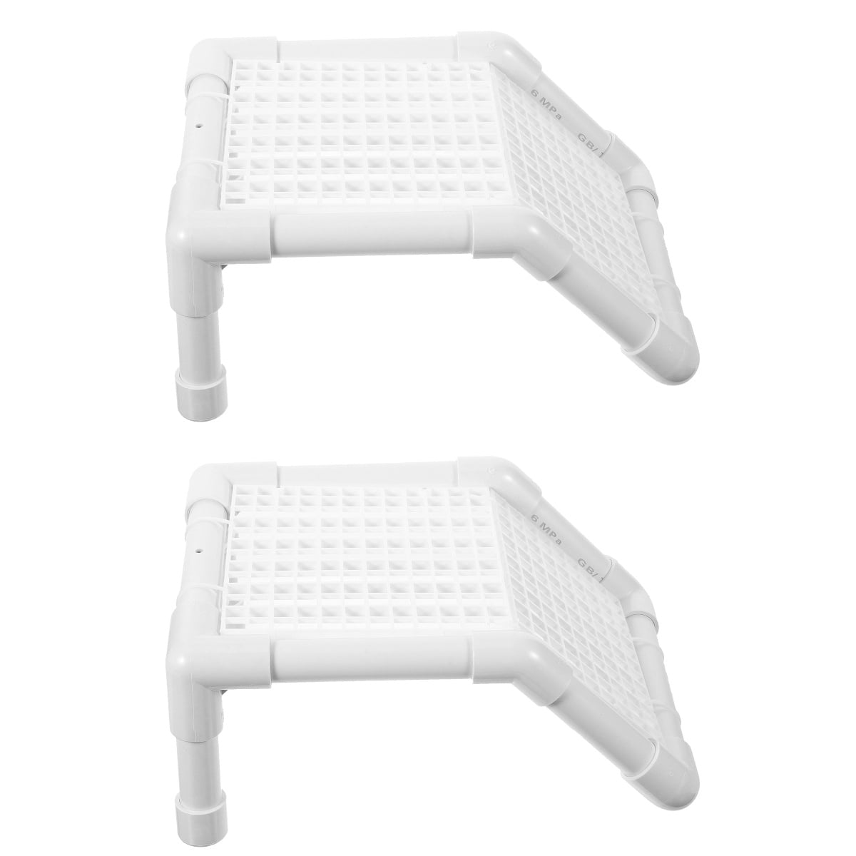 HOMEMAXS 2pcs Turtle Basking Platform Tortoise Plastic Resting Terrace ...