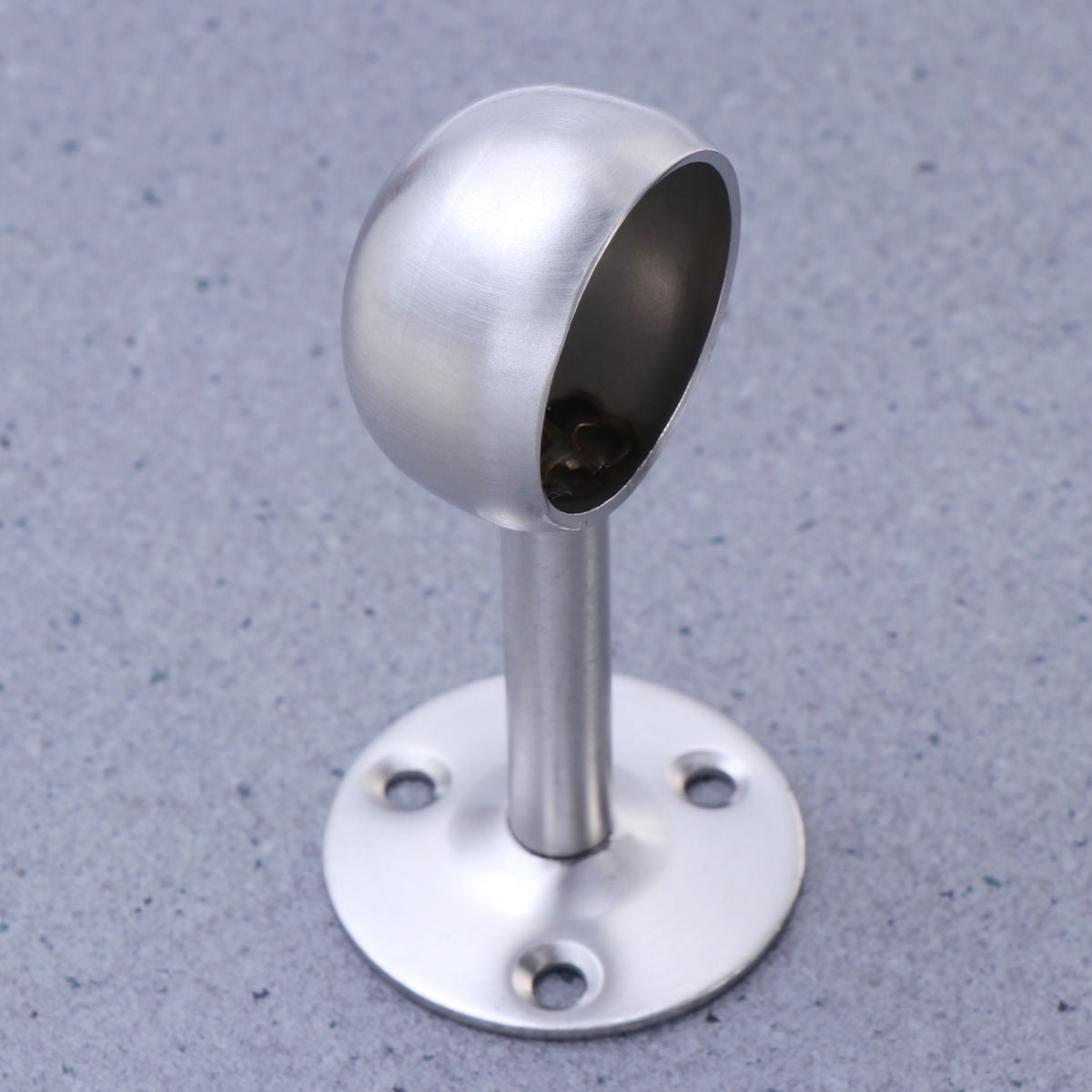 2pcs Universal Ceiling Mount Bracket Stainless Steel Brushed Bracket ...