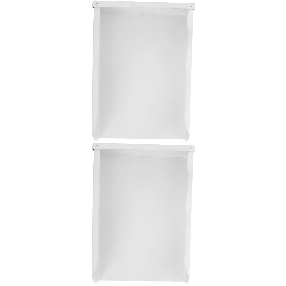 HOMEMAXS 2pcs Water Catch Rain Gutter Downspout Tray Gutter Downspout ...