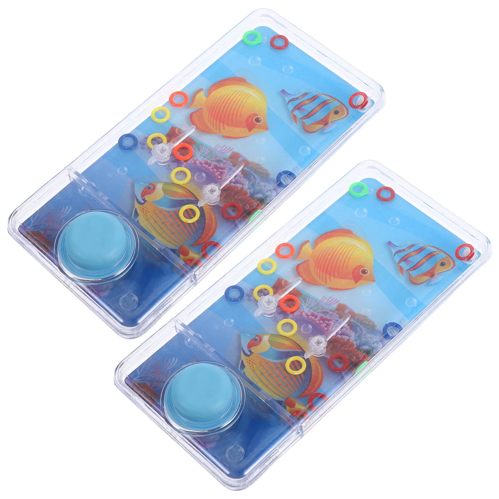 HOMEMAXS 2pcs Water Ring Toss Toys Handheld Water Throwing Circle Game ...