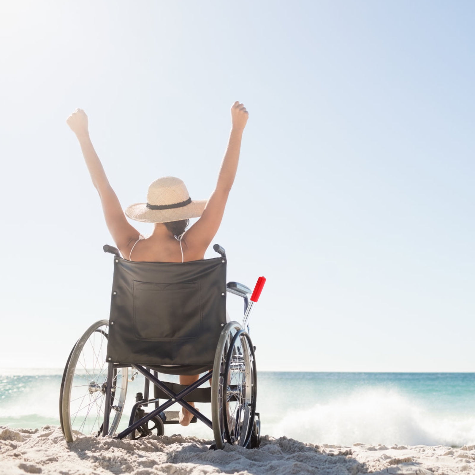 HOMEMAXS 2pcs Wheelchair Brake Handle Extensions Power Chair Handle ...