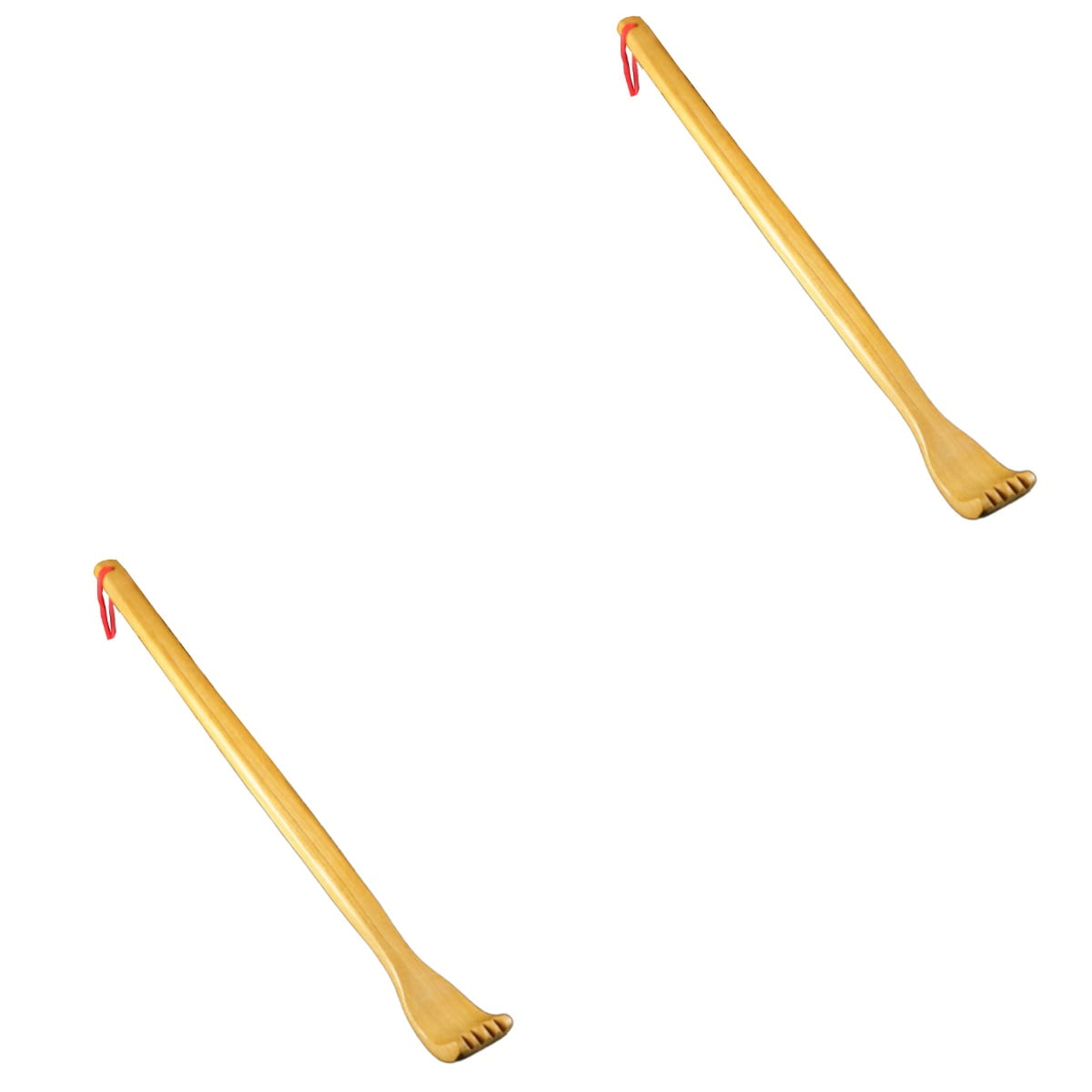 2pcs Wooden Back Scratcher Massage Stick Handheld Body Scratching ...