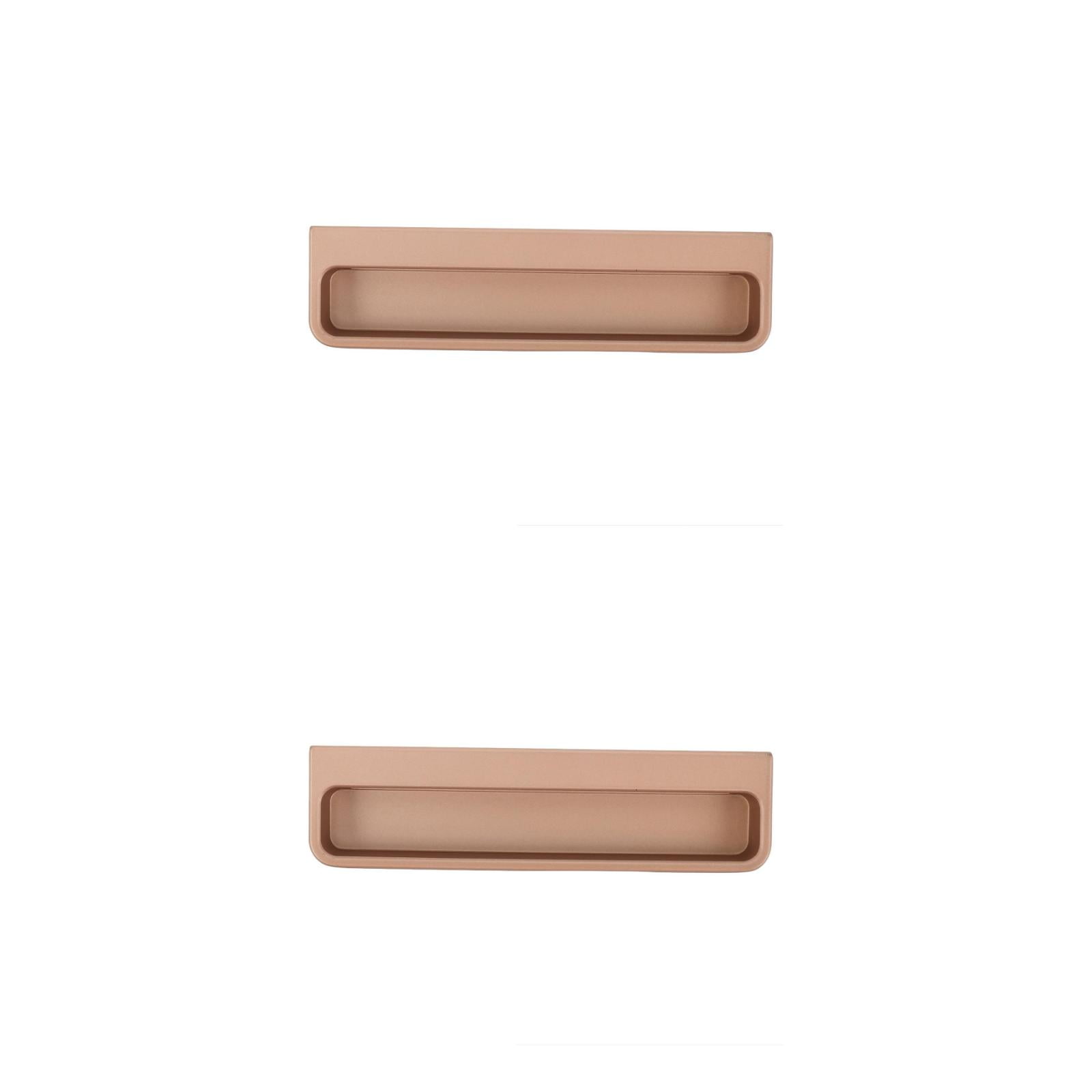 HOMEMAXS 2pcs Zinc Alloy Flush Pull Handles Embedded Sliding Door ...