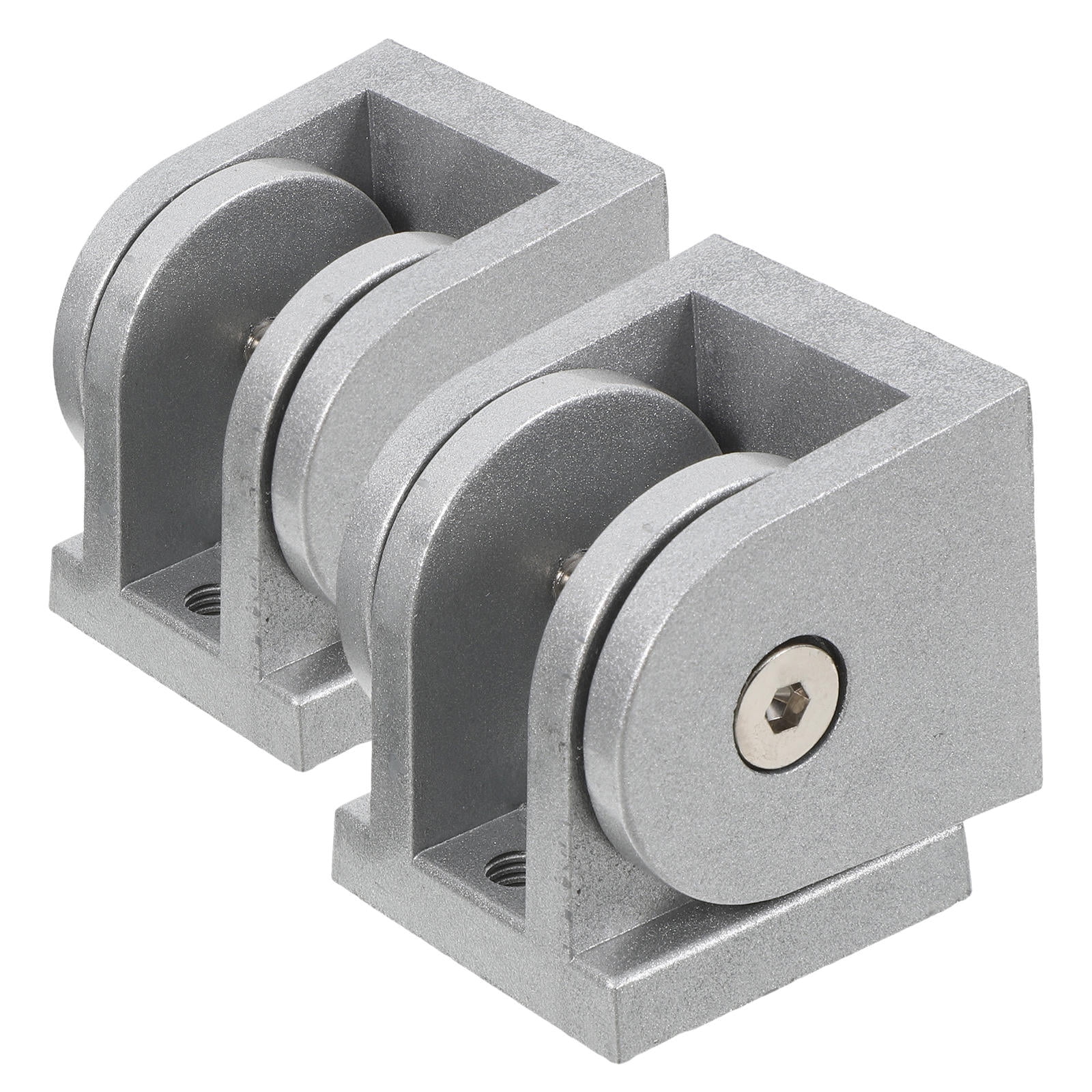 HOMEMAXS 2pcs Zinc Alloy Pivot Joint Profile Extrusion Joints Connector ...