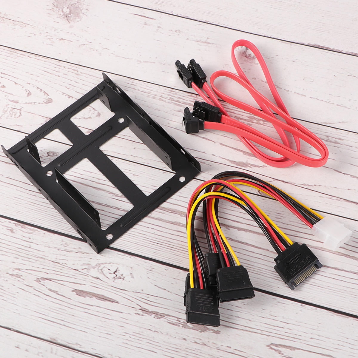 VERDANVERSE Black Extension Cord Hard Disk Cable Assorted Color 5Pcs ...