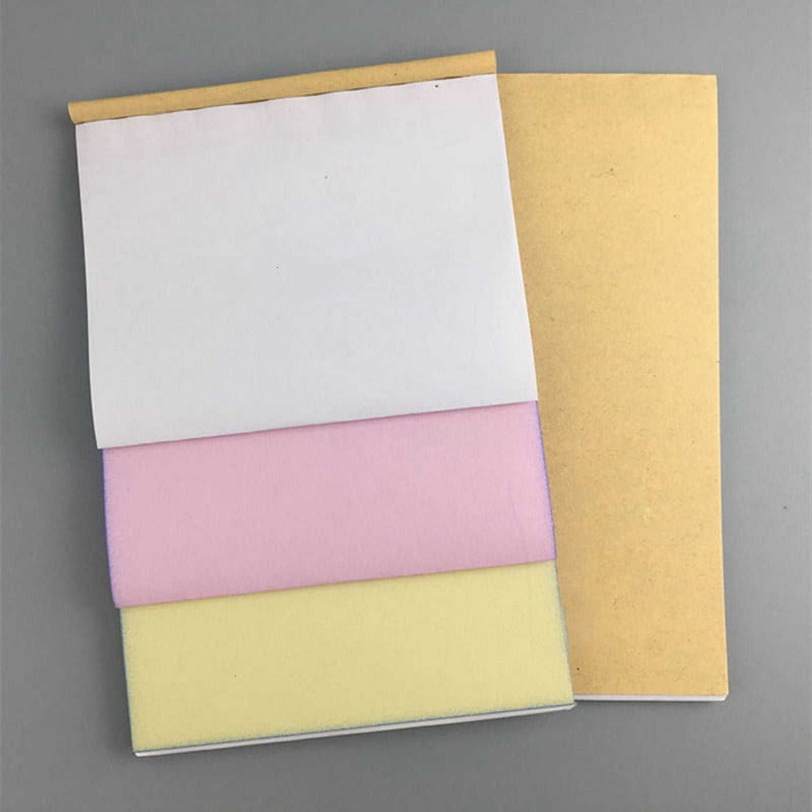 3 Books Triplicate Notepad Multi-Part Auto-Copy Receipt Book For ...