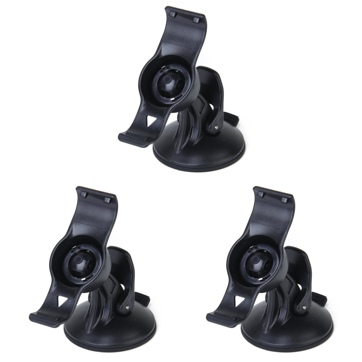 HOMEMAXS 3 Count Cars Navigation Bracket GPS Car Mount Stand Black ...