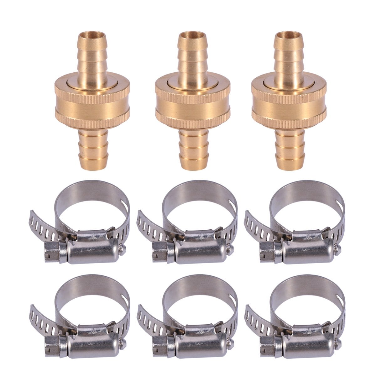 HOMEMAXS 3 PCS Quick Coupling Hose Water Connector Garden Connection ...