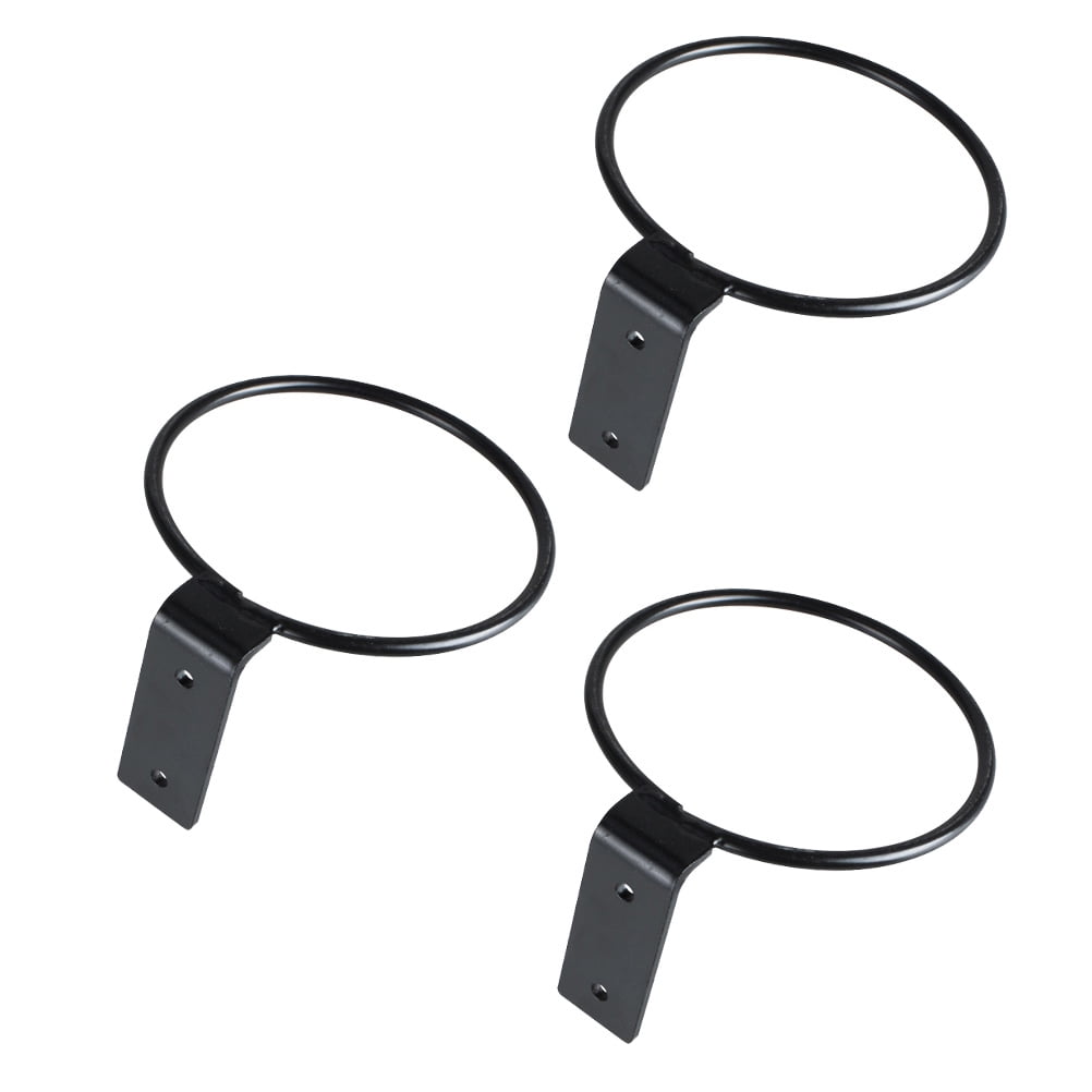 HOMEMAXS 3 PCS Wall Mount Hanging Holder Flower Pot Bracket Plants ...