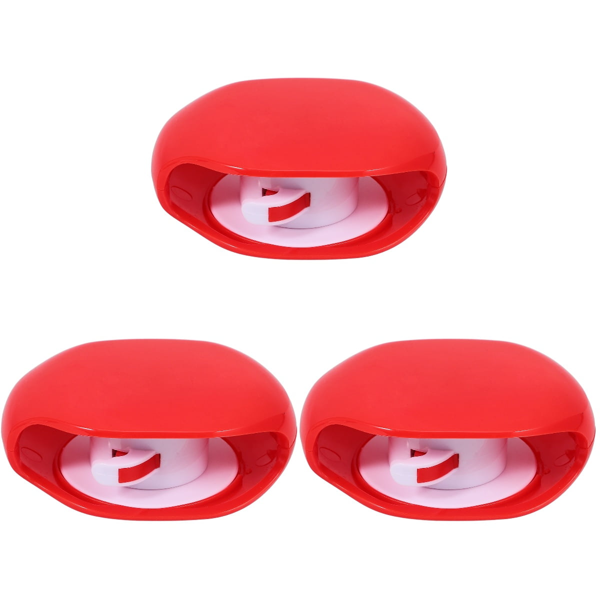 HOMEMAXS 3 Pack Type Automatic Wire Retractor Red Cord Winder Travel ...