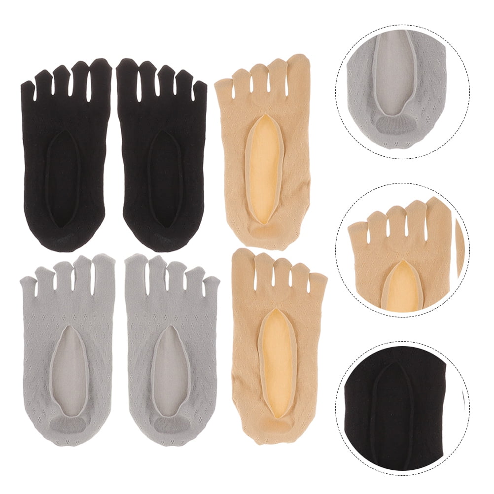 VERDANVERSE Nylon Toe Socks Women Breathable 3Pairs 19x0.39in - Walmart.com
