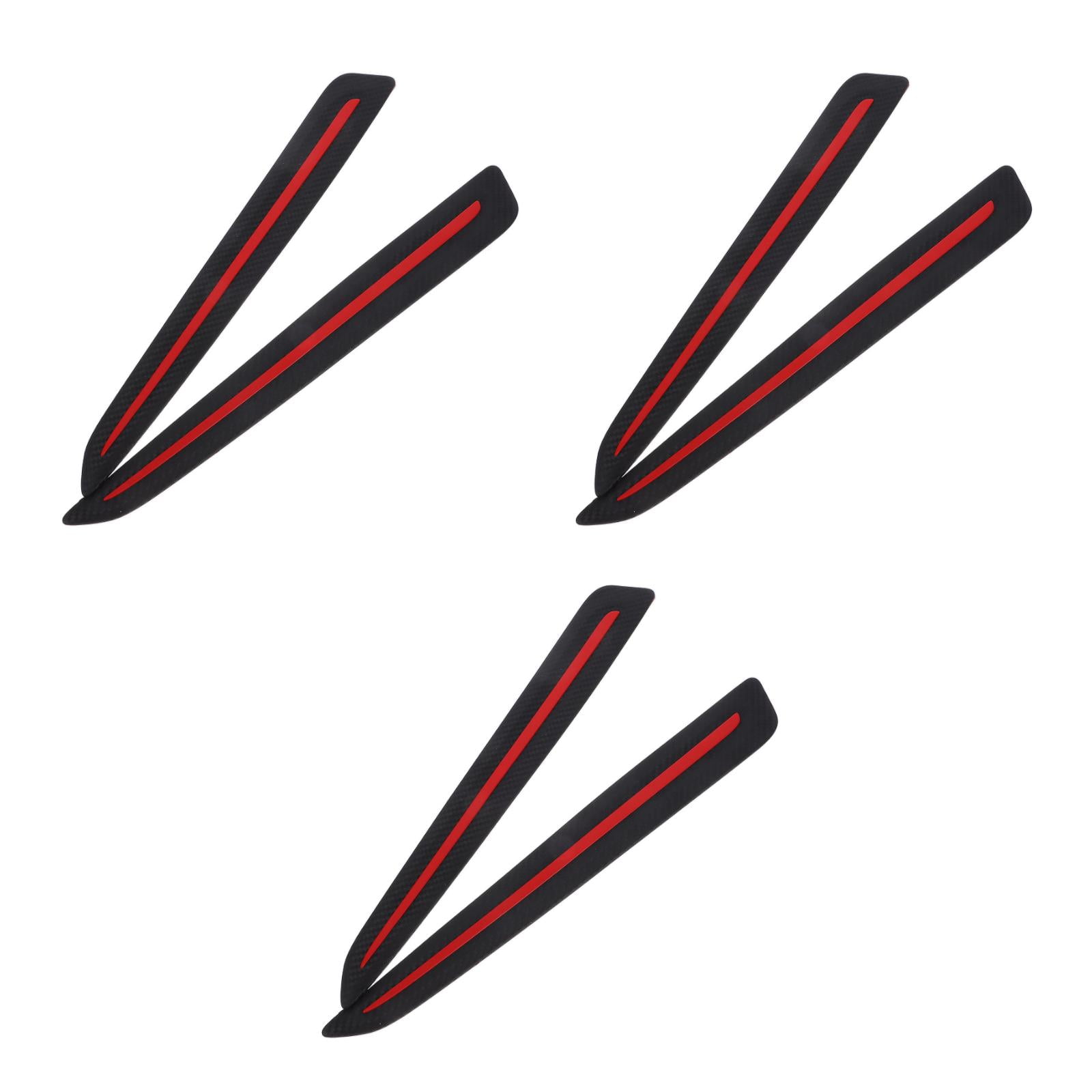 HOMEMAXS 3 Pairs Front Bumper Guard For Cars Anti-Collision Protection ...