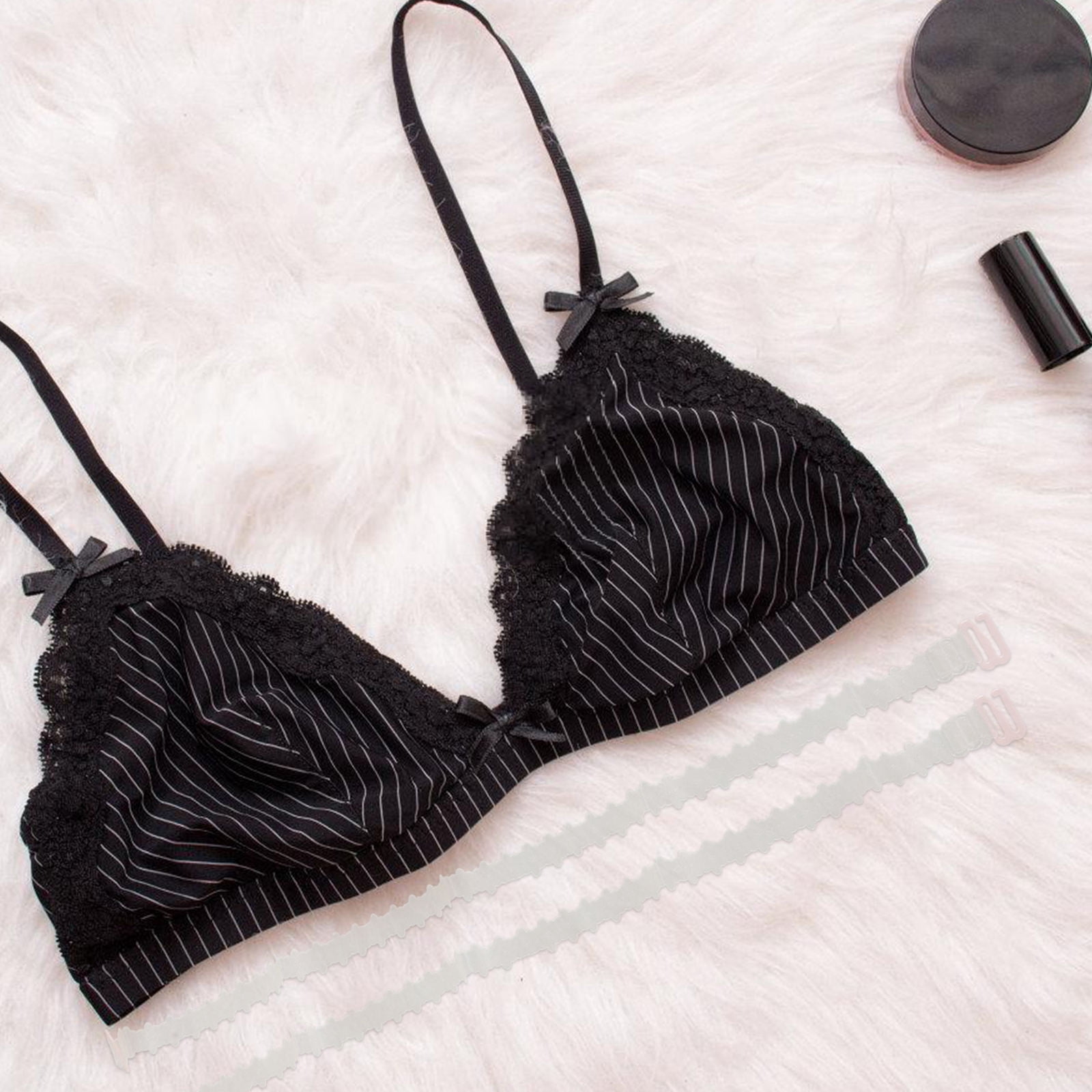3 Pairs/pack Clear Bra Strap Holder Clip Backless Straps Frosted ...