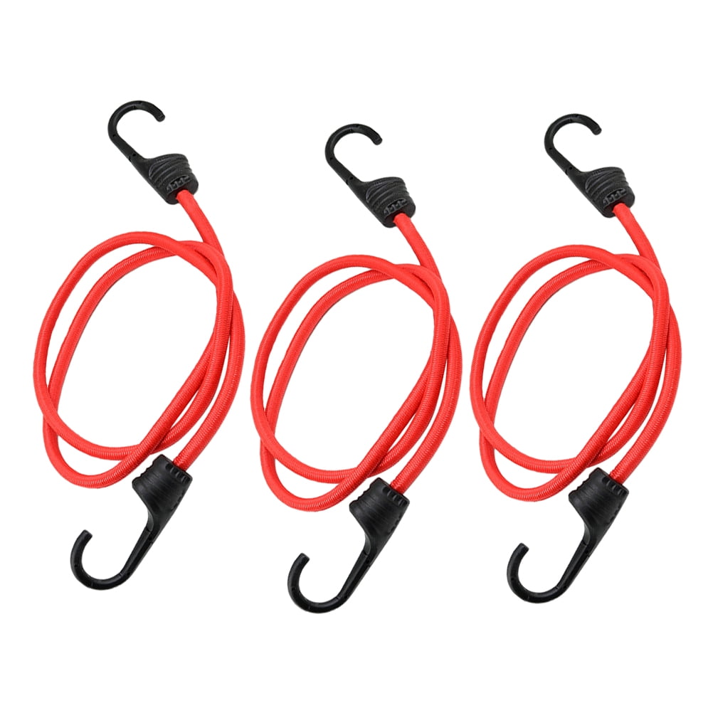 HOMEMAXS 3pcs Heavy Duty Bungee Cords Bungie Cord Straps Bungee Cords ...