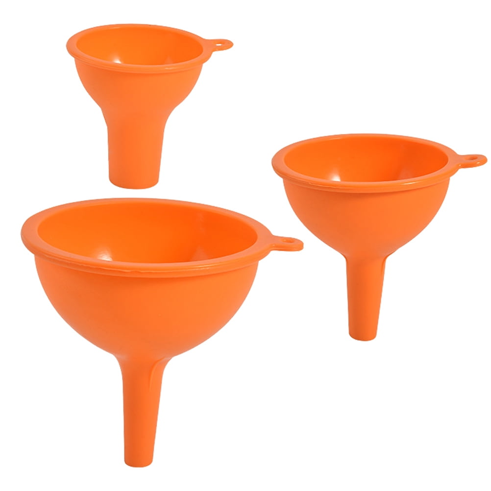 HOMEMAXS 3 Pcs Bottle Funnel for Liquid Transfer Flask Bowls Funnels ...