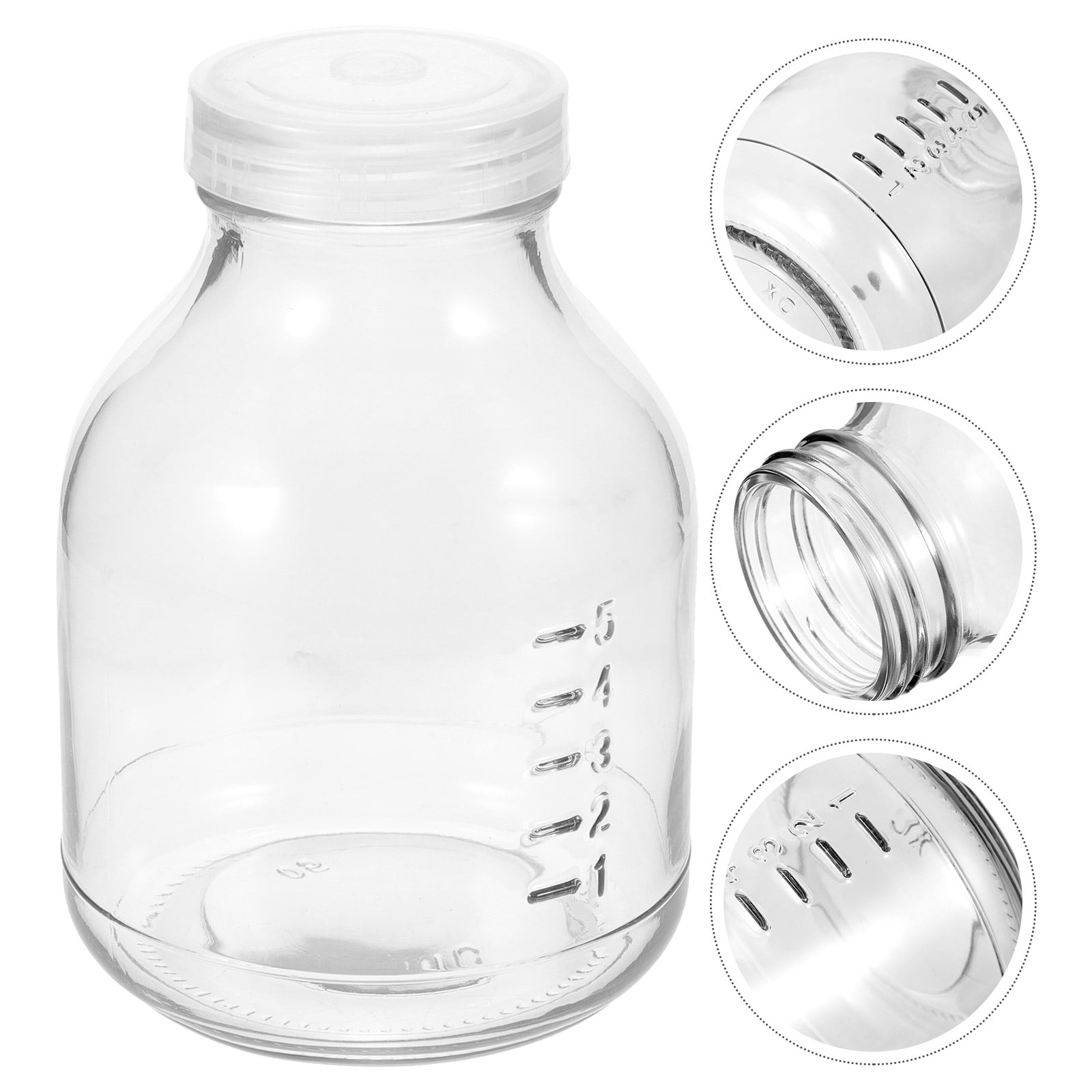 HOMEMAXS 3 Pcs Container Plants Jars Mushroom Fungus Growing - Walmart.com