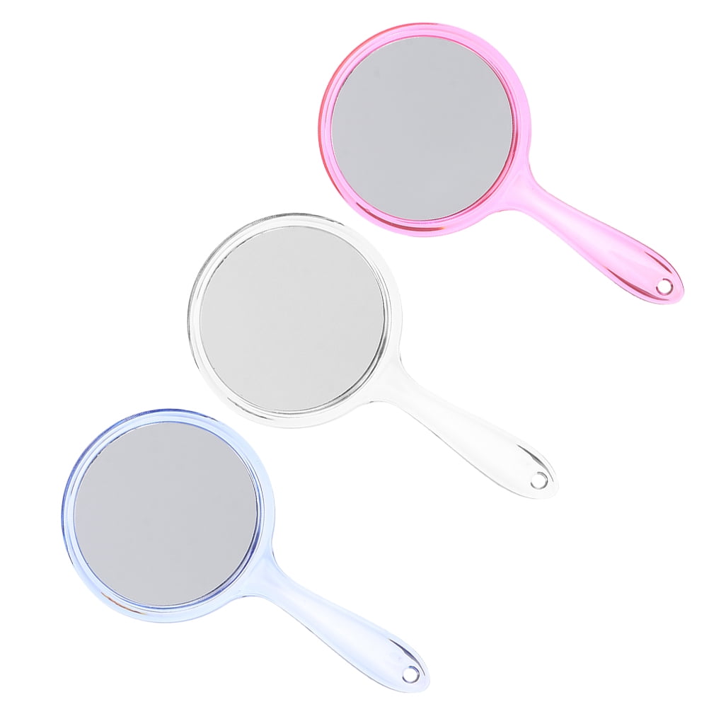 HOMEMAXS 3 Pcs Convenient Girl Mirror Makeup Vanity Mirrors Travel Miss ...