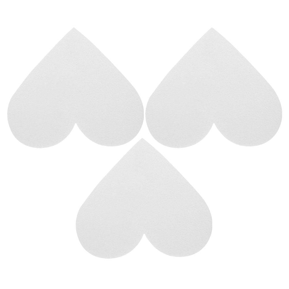 HOMEMAXS 3 Pcs Foam Cake Model Leave Fondant Mold Molds Dummies White ...