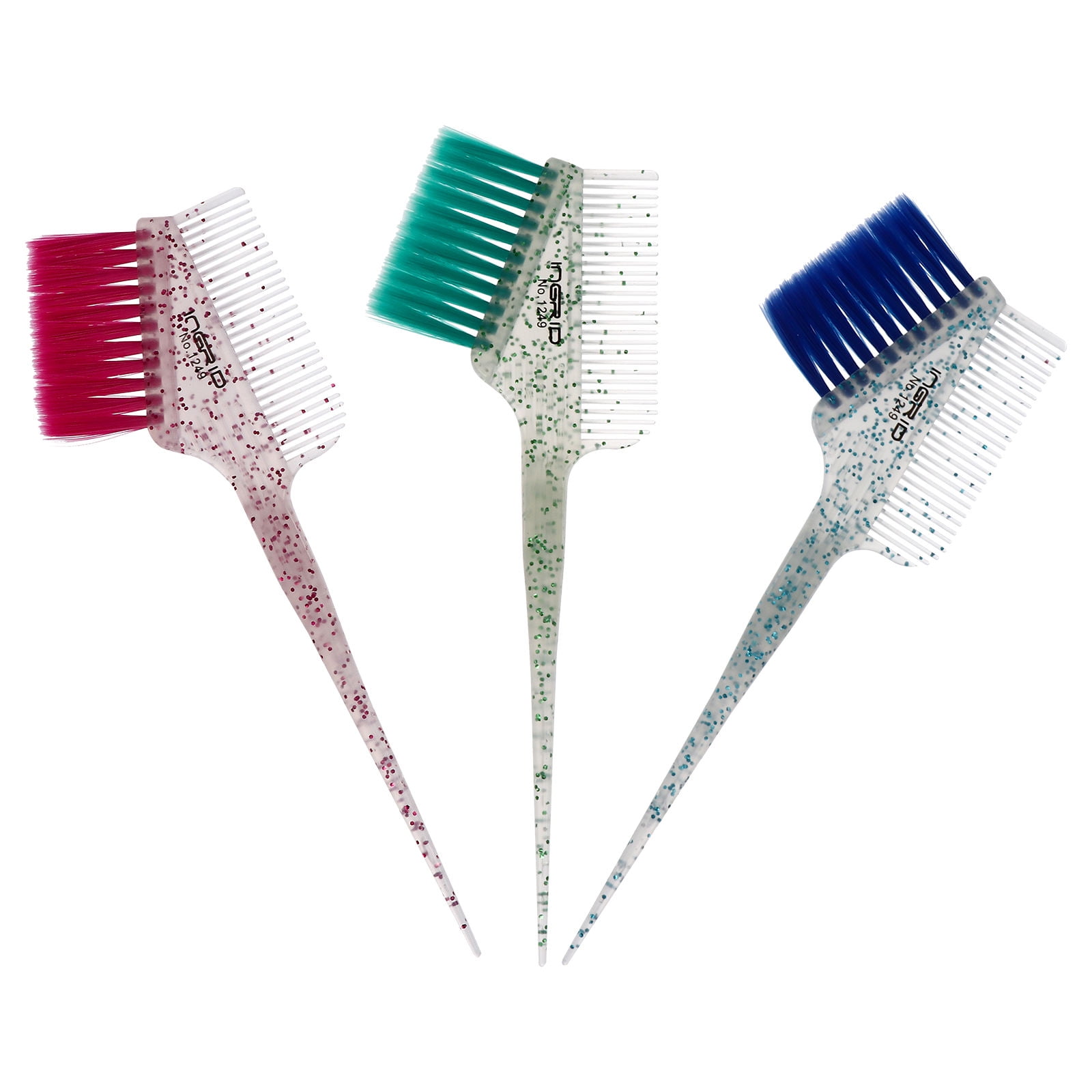 HOMEMAXS 3 Pcs Hair Color Brush Balayage Kit Comb Professional for ...