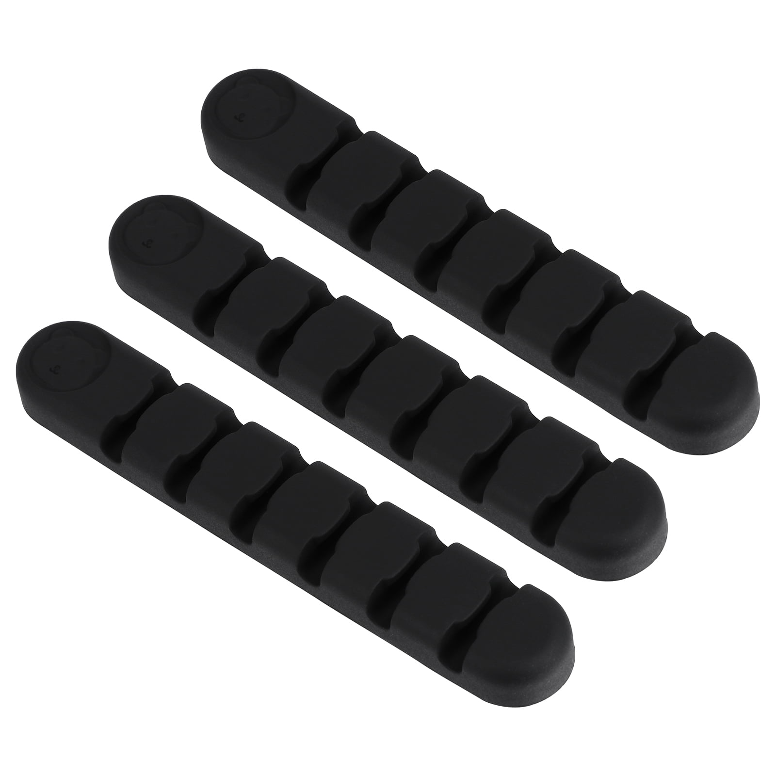 MOKKHNB Data Cable Organizer Clip Wire Organizers Silicone 3 Pcs ...