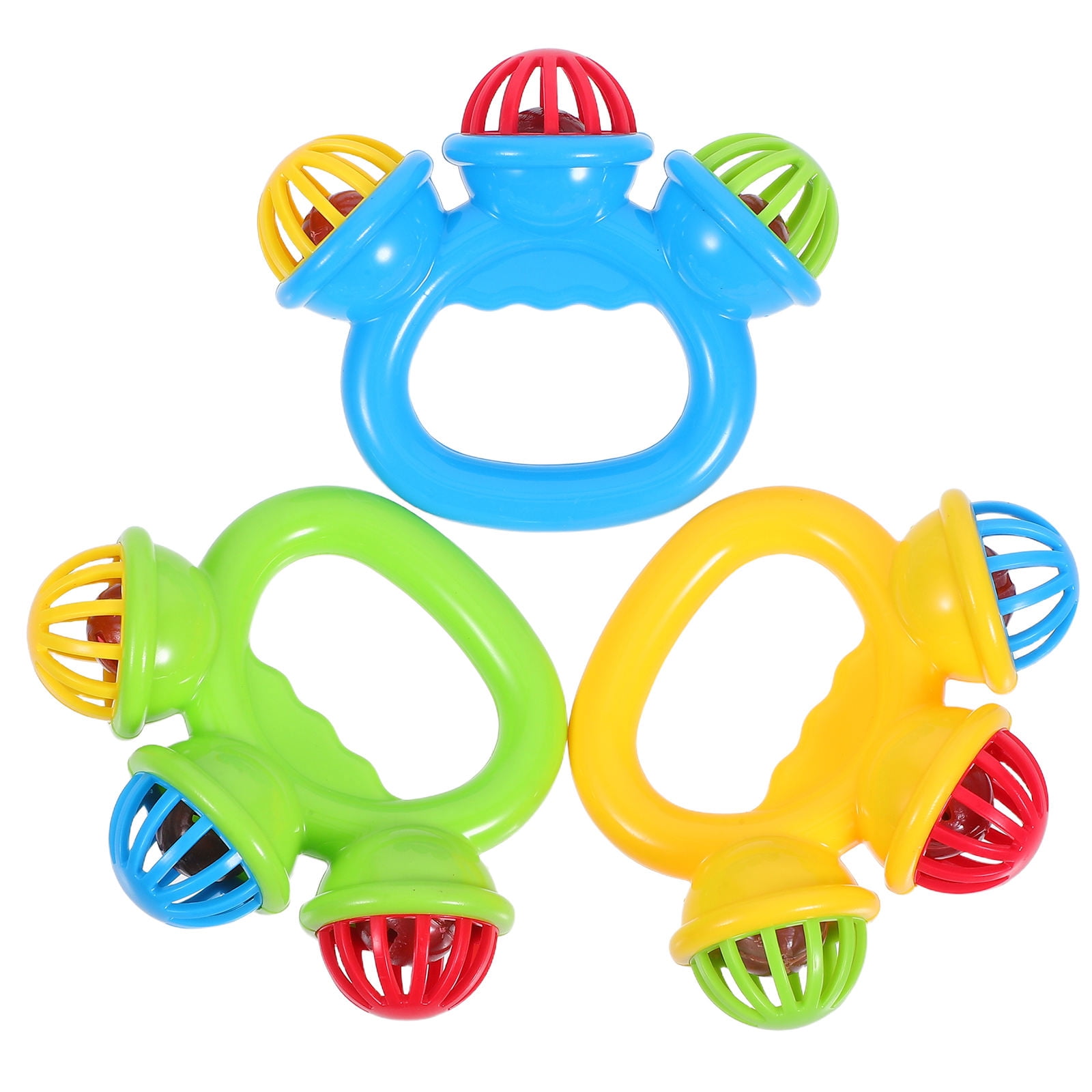 HOMEMAXS 3 Pcs Music Instrument Toy Hand Rattle Baby Child - Walmart.com